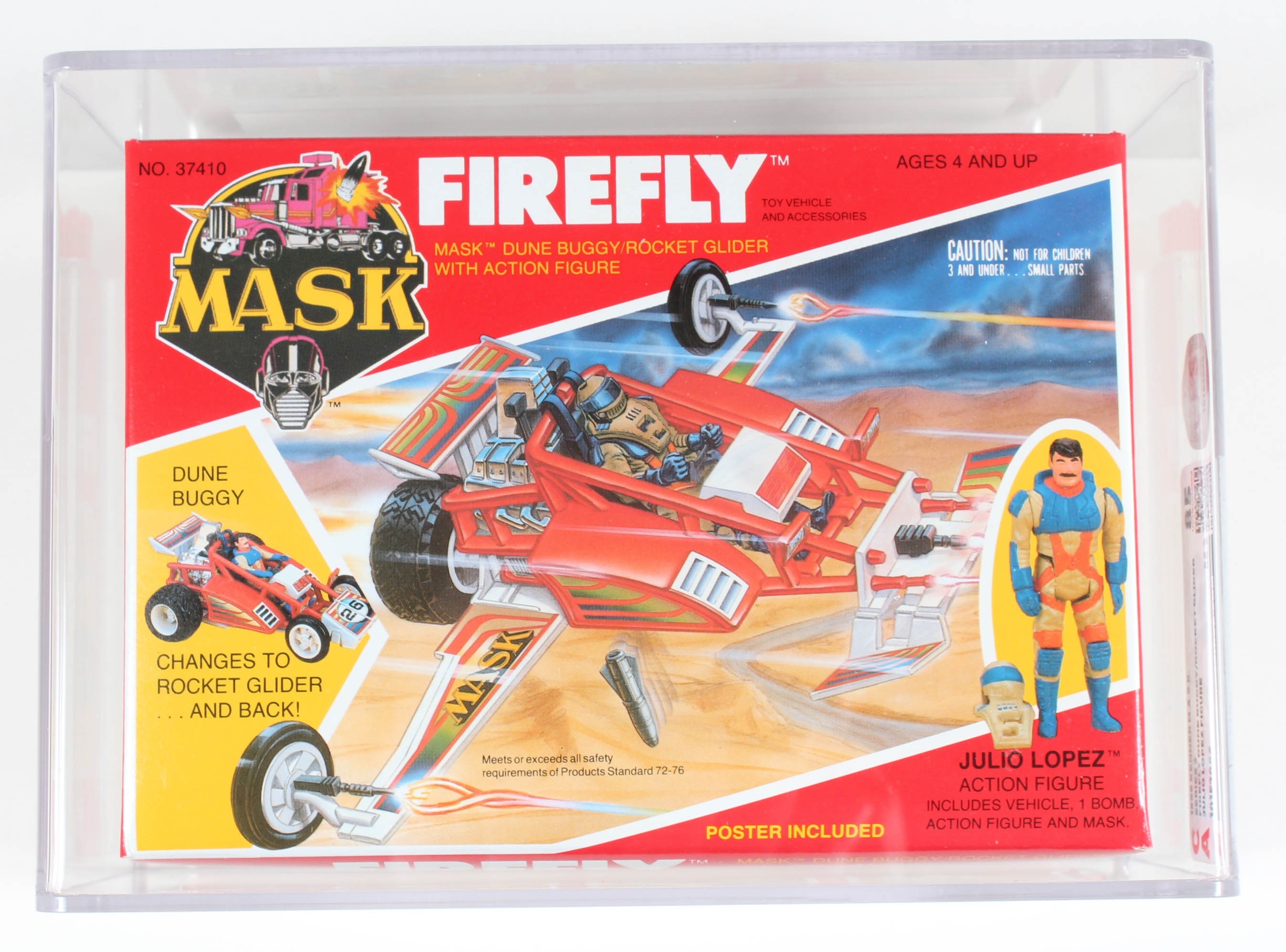 1986 Kenner MASK Boxed Vehicle - Firefly