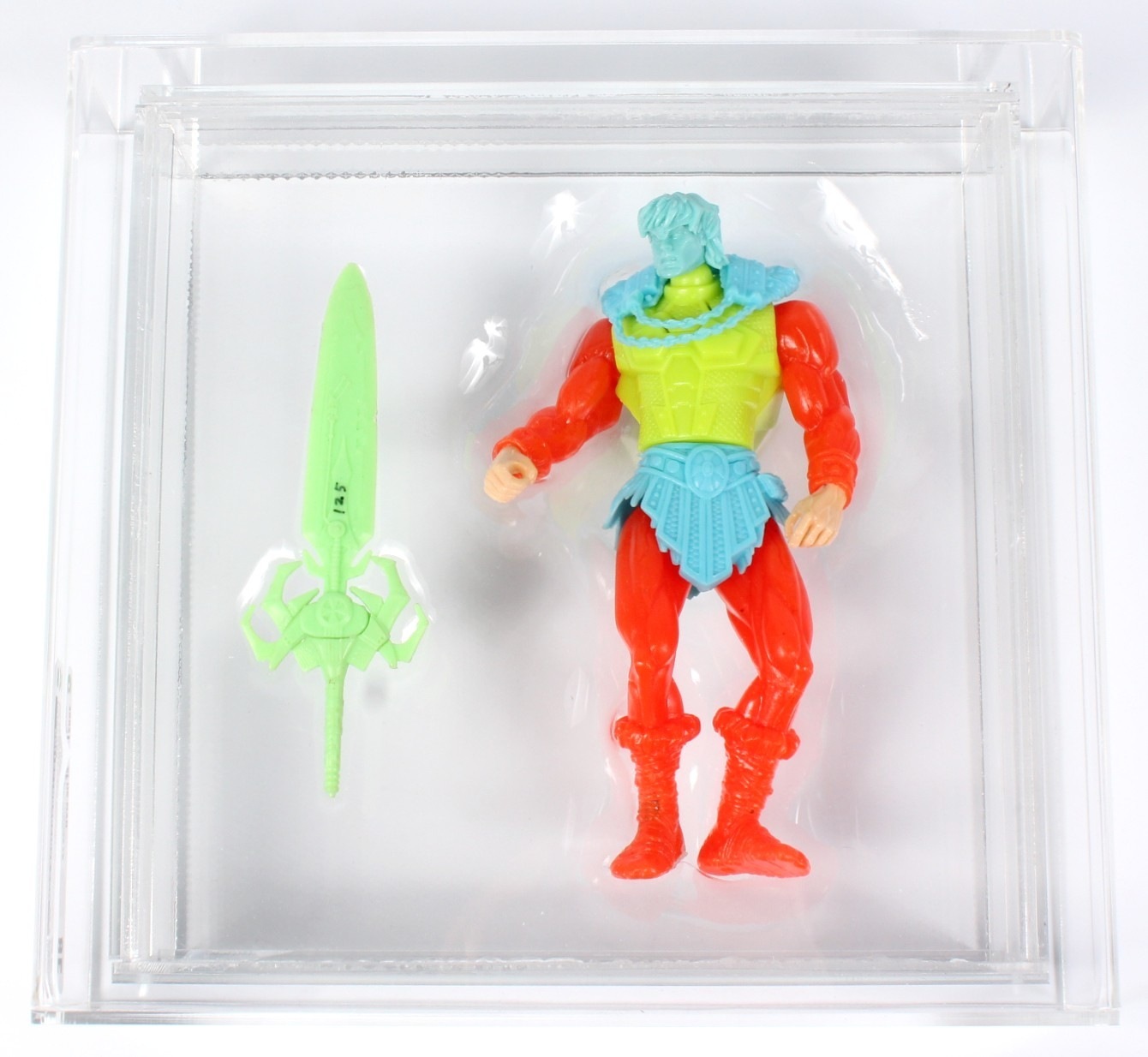 2002 Mattel Deluxe He-Man MOTU First Shot Prototype Figure - He-Man ...