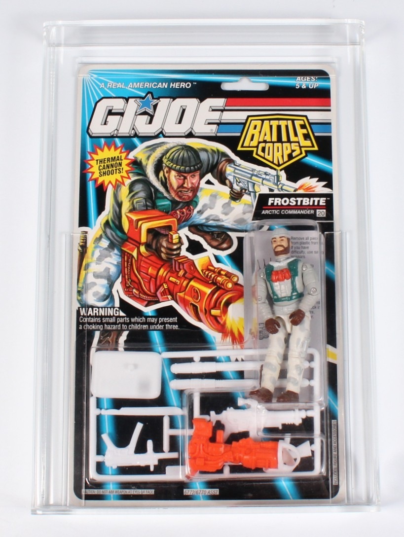 1993 Hasbro G.I. Joe Carded Action Figure - Battle Corps Frostbite