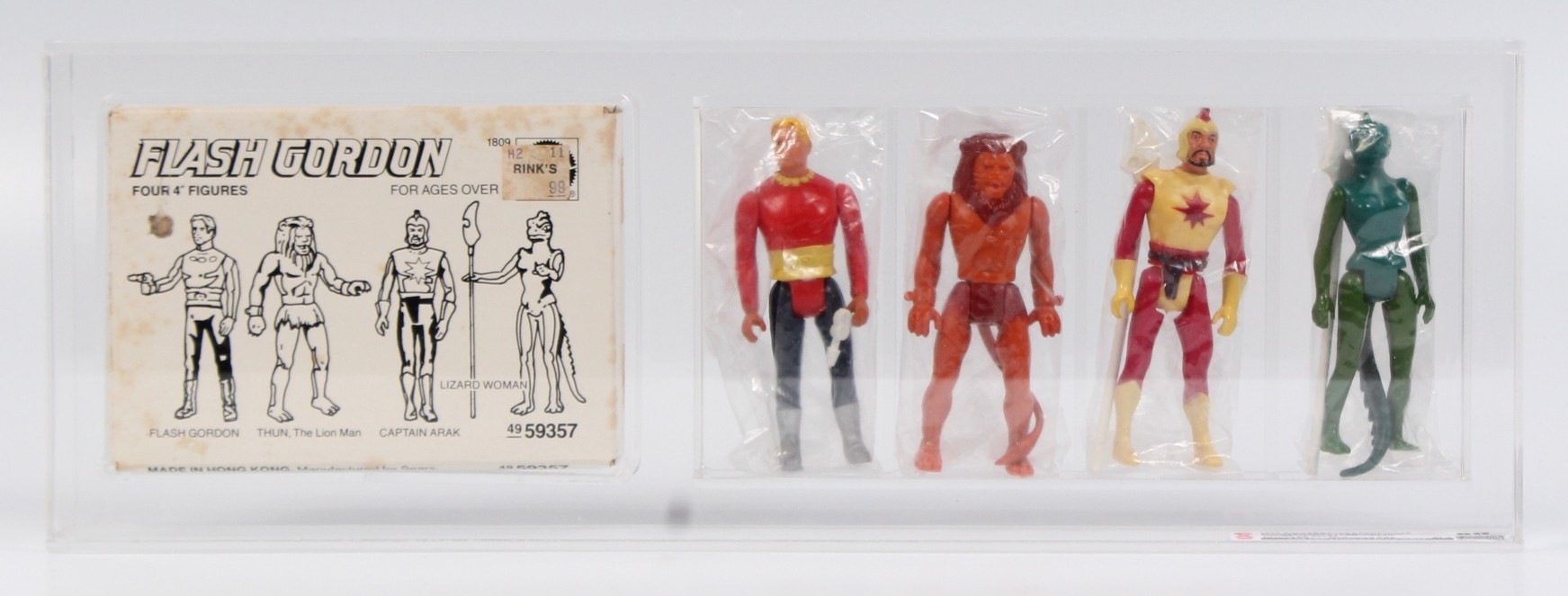 1979 Mattel Flash Gordon Department Store 4-Pack - Flash/Thun/Captain ...