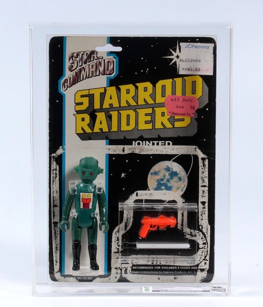1978 Tomland Star Command Starroid Raiders Loose Action Figure & Card ...