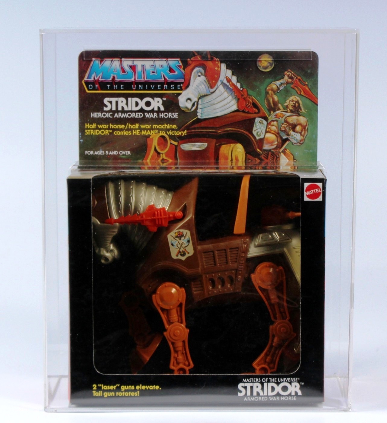 1984 Mattel He-Man MOTU Boxed Action Figure - Stridor