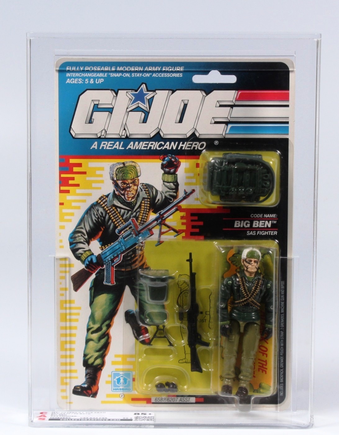 1991 Hasbro G.I. Joe Carded Action Figure - Big Ben