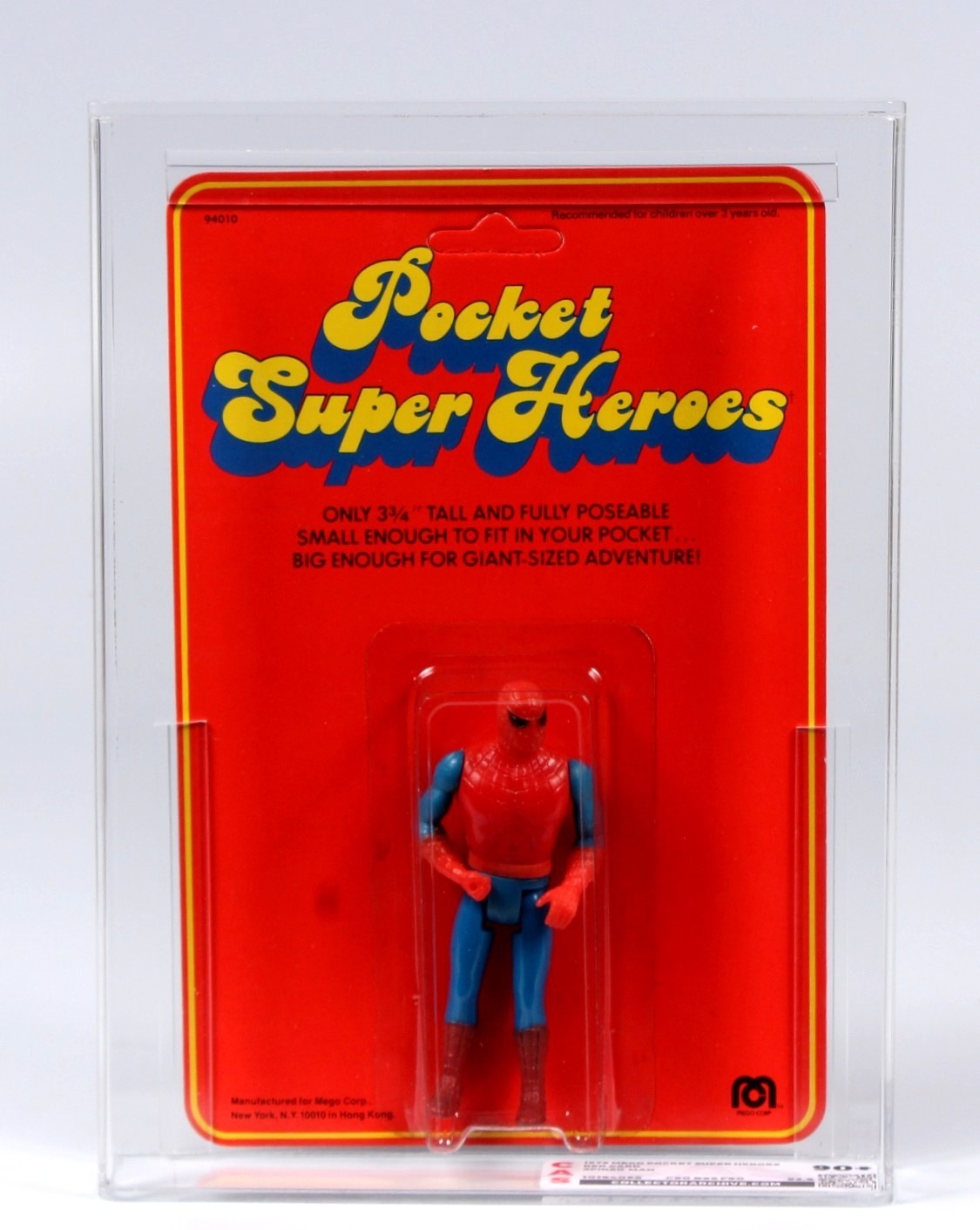 1979 Mego Carded Pocket Super Heroes - Spider-Man