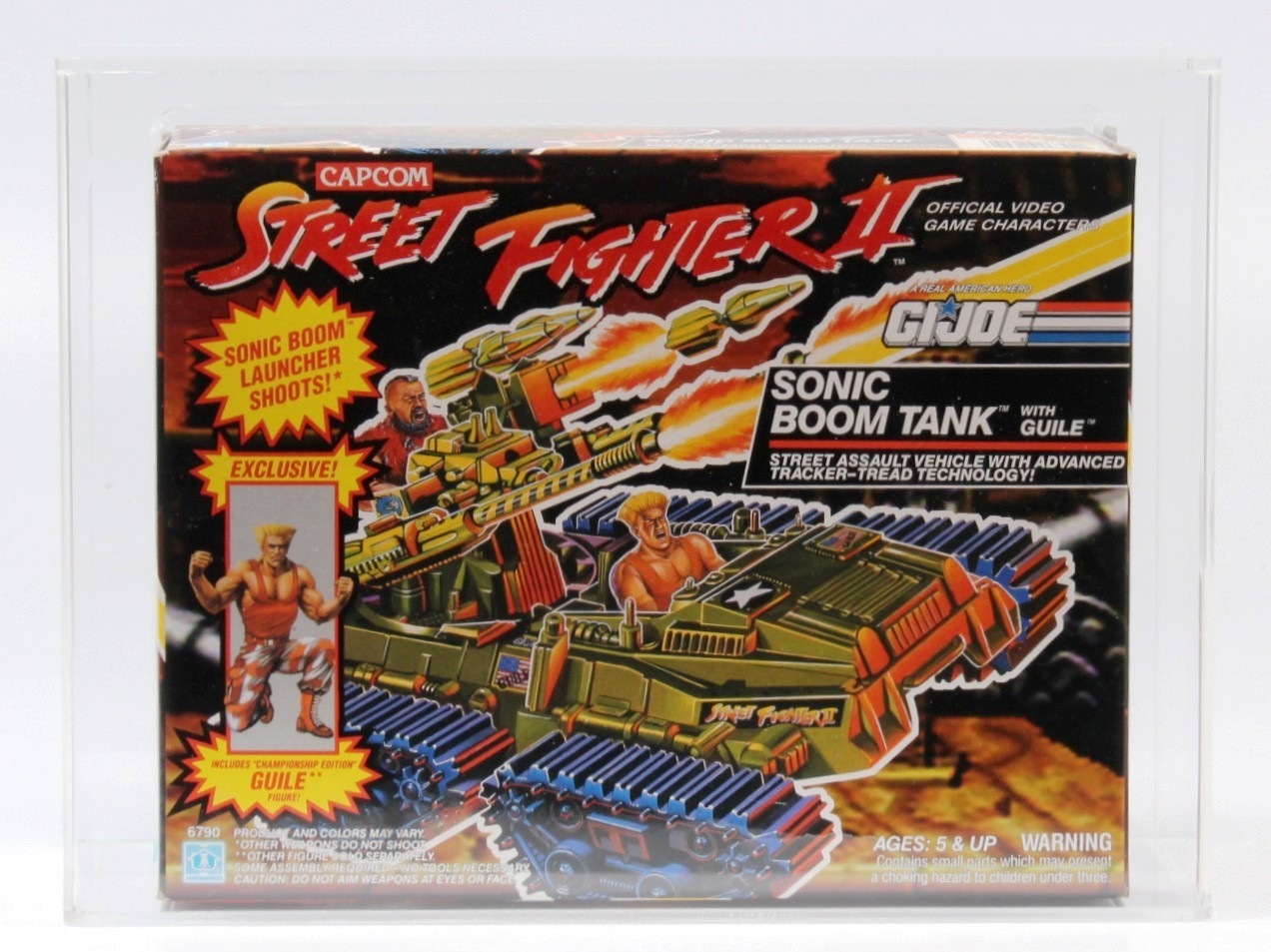 1993 Hasbro G.I. Joe Boxed Vehicle - Capcom Street Fighter II Sonic ...