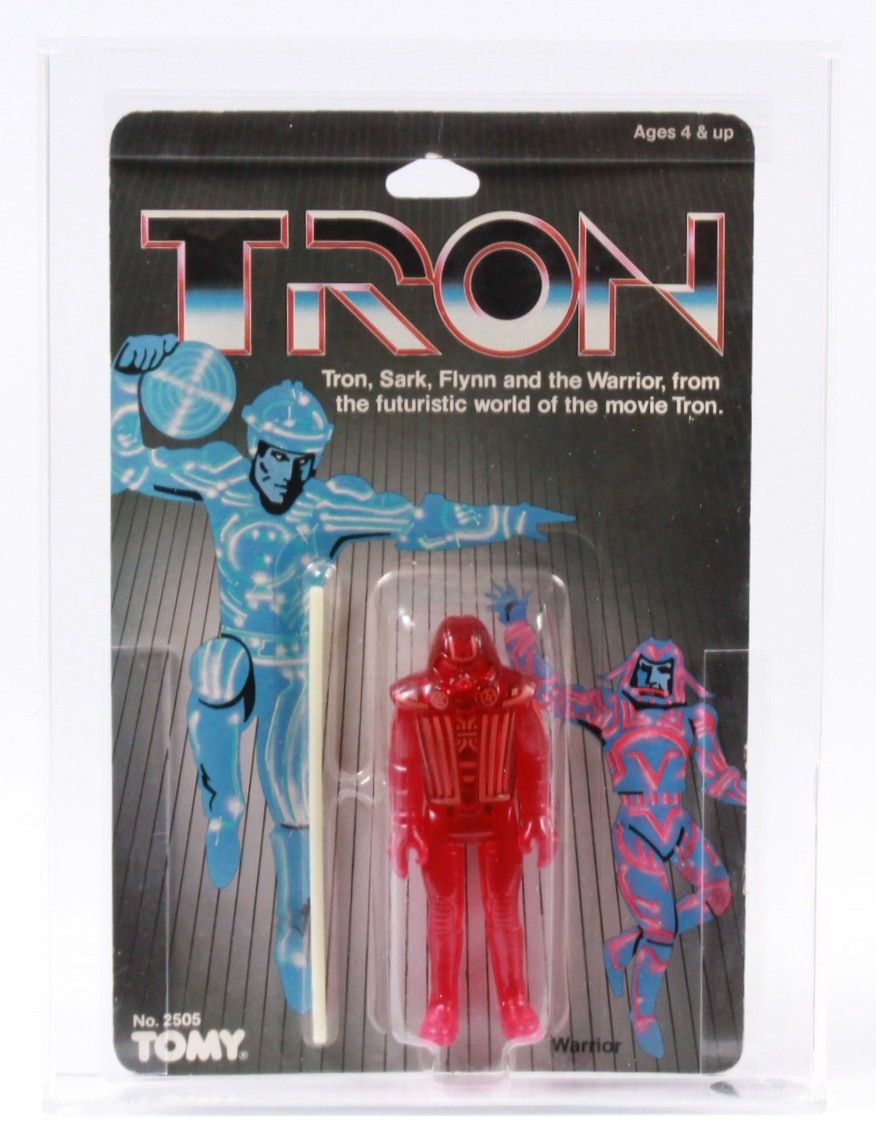 1982 Tomy Tron Carded Action Figure - Warrior