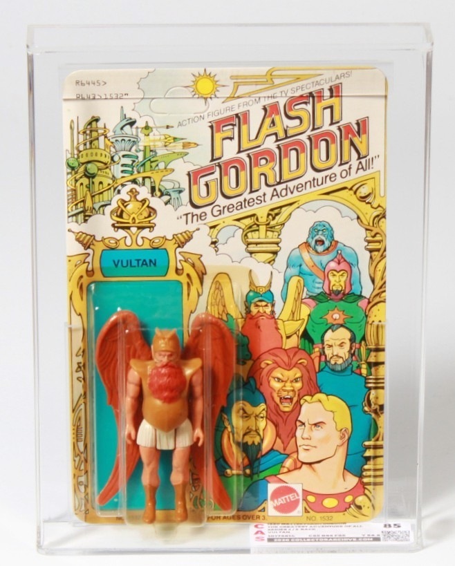 1980 Mattel Flash Gordon Carded Action Figure - Vultan
