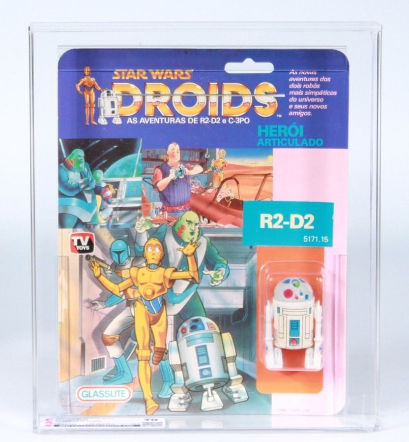 Star Wars Glasslite Droids Carded Action Figure - R2-D2