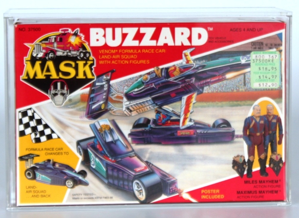 1987 Kenner MASK Boxed Vehicle - Buzzard