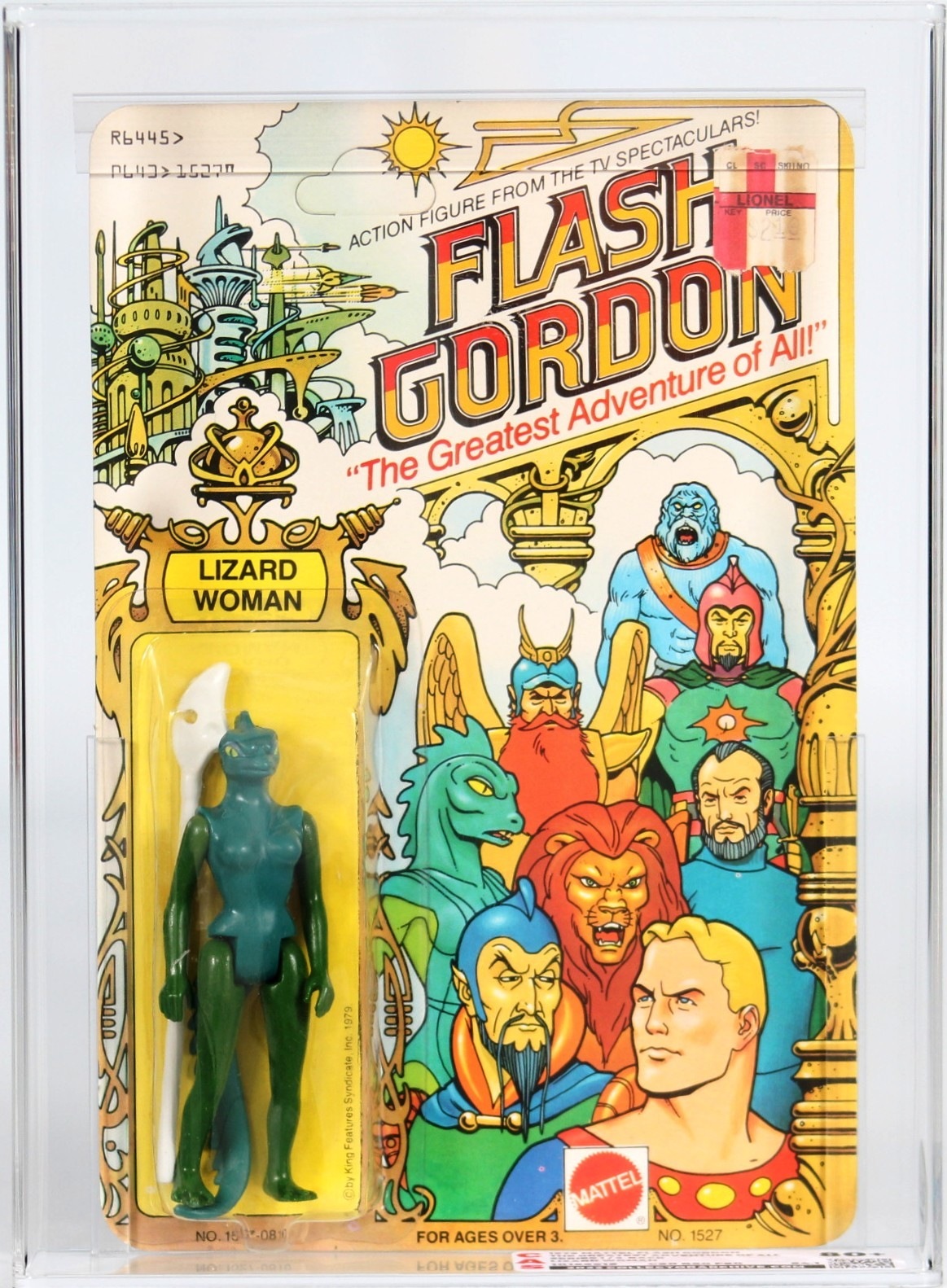 1979 Mattel Flash Gordon Carded Action Figure - Lizard Woman