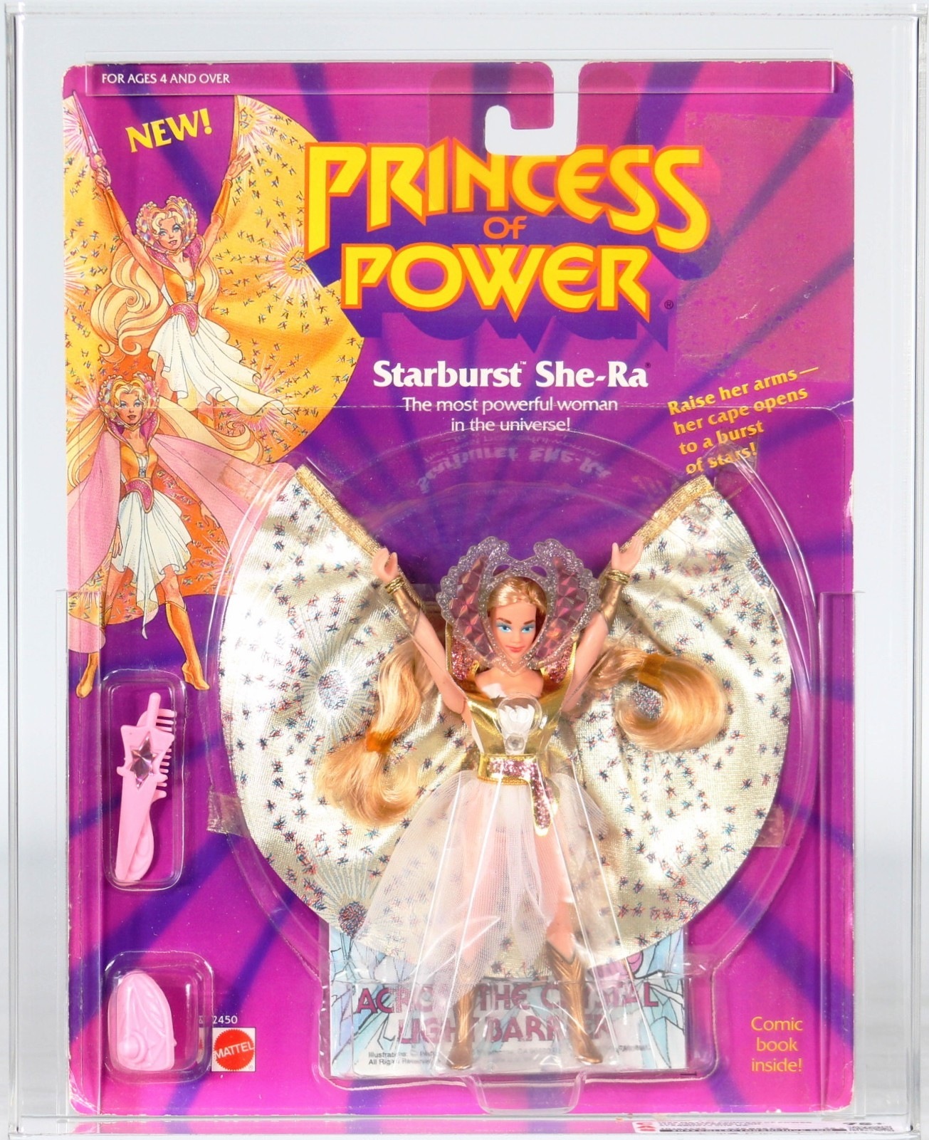 1986 Mattel Princess of Power Carded Action Figure - Starburst She-Ra