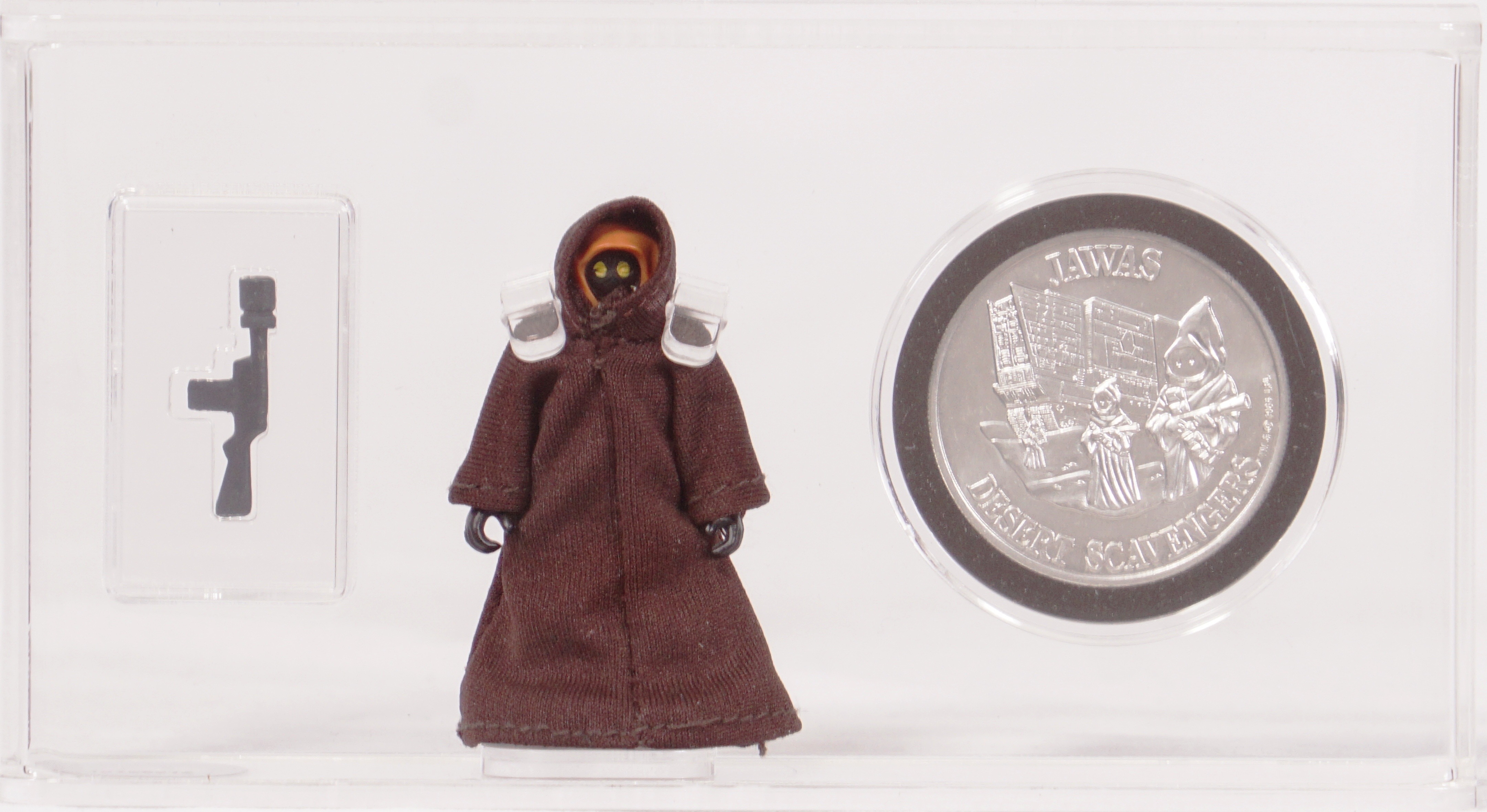 1985 POTF Star Wars Loose Action Figure & Coin - Jawa