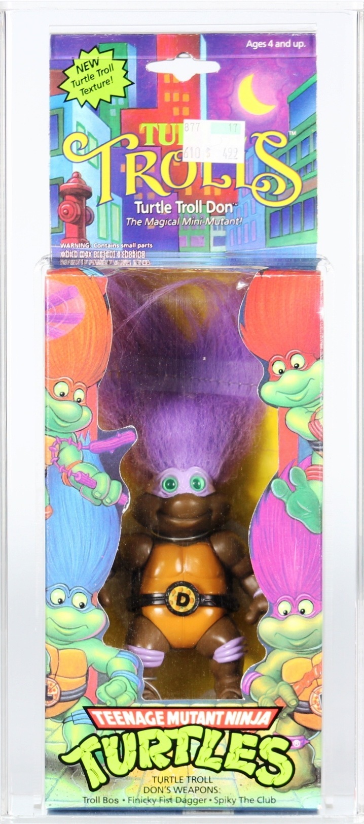 1993 Playmates Teenage Mutant Ninja Turtles Boxed Troll Turtles ...