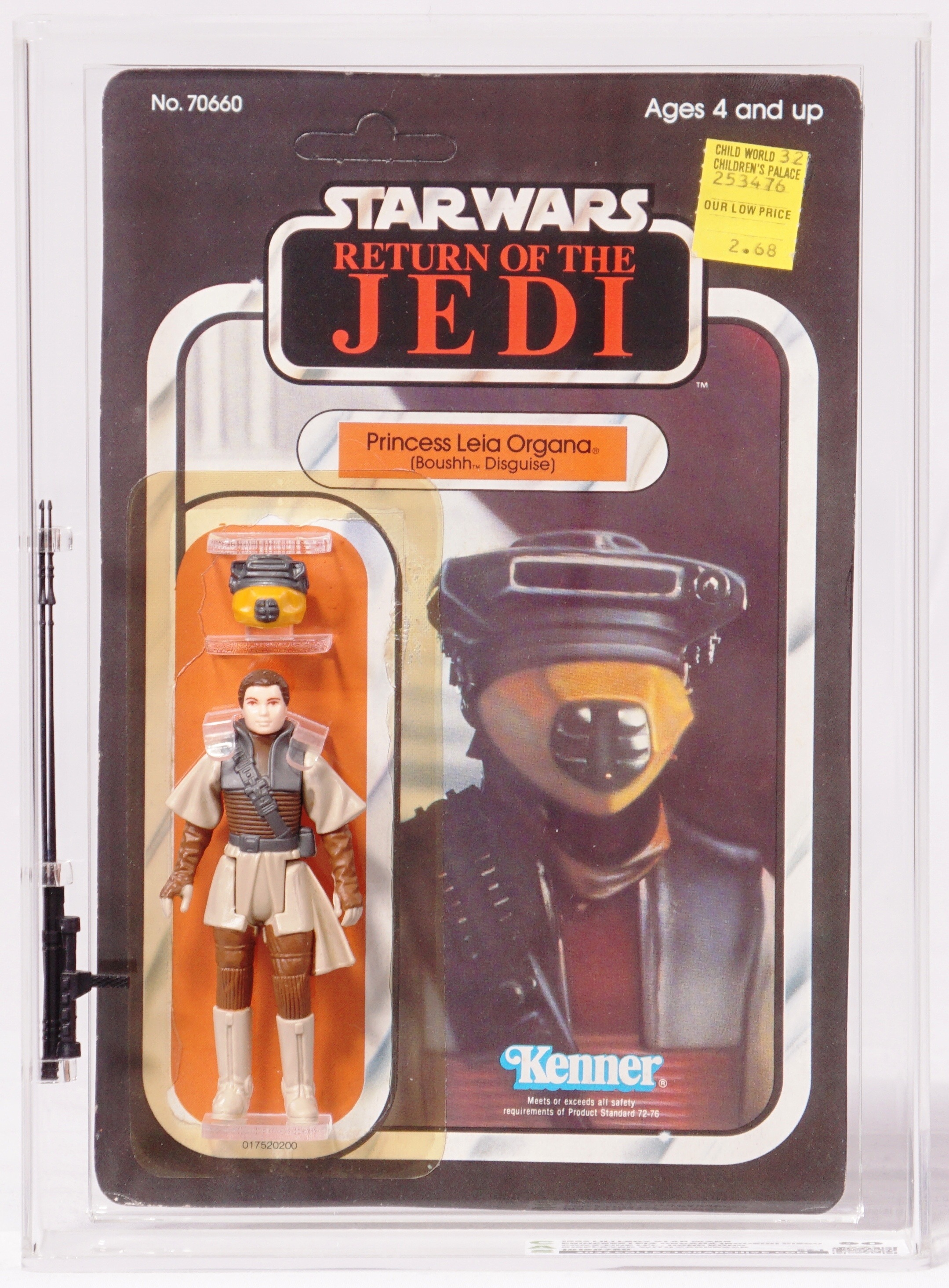 CUSTOM Lili Ledy Star Wars Cardback & Loose Figure - Princess Leia ...