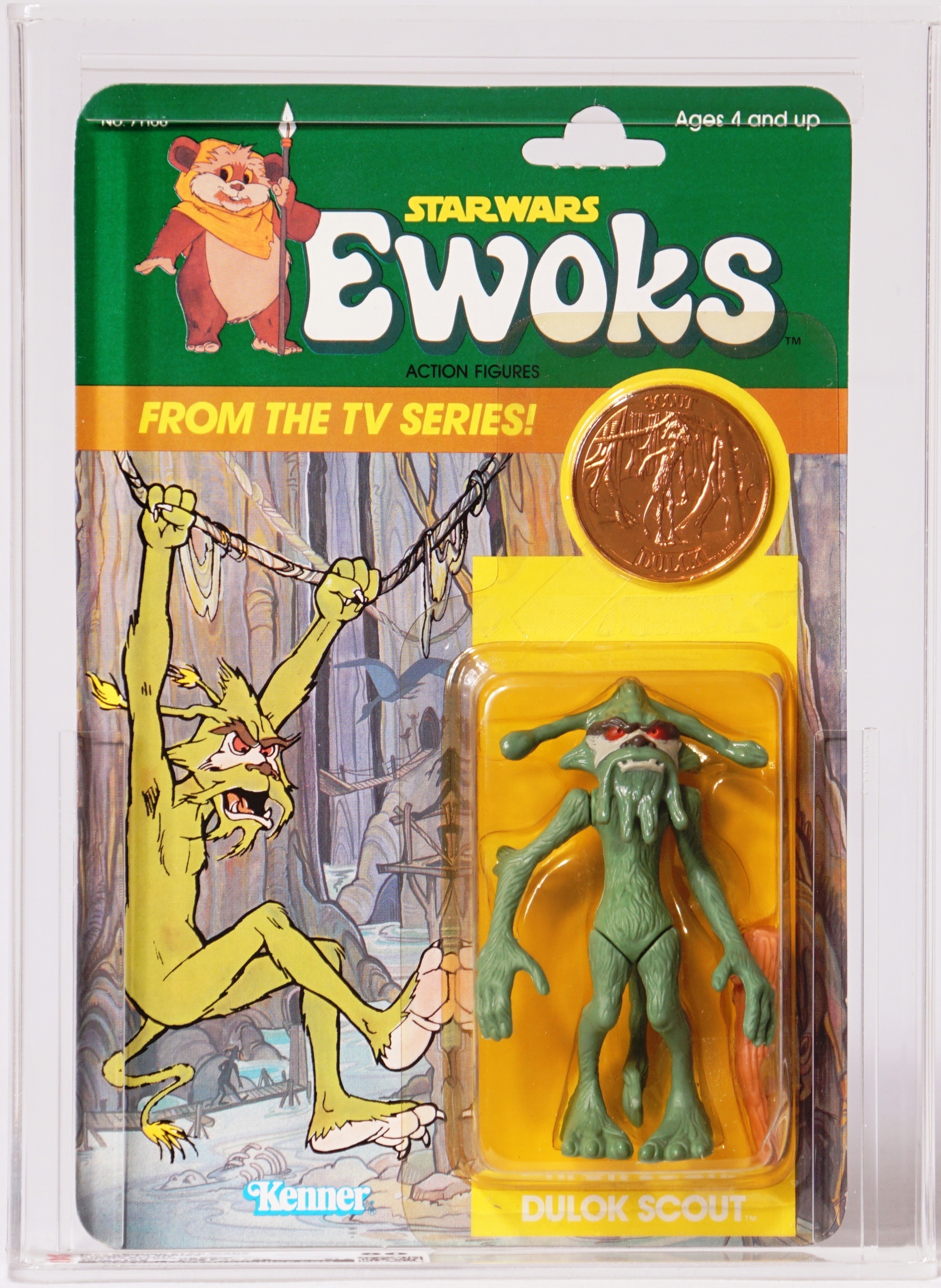 Star Wars Carded Action Figure - Ewoks Dulok Scout