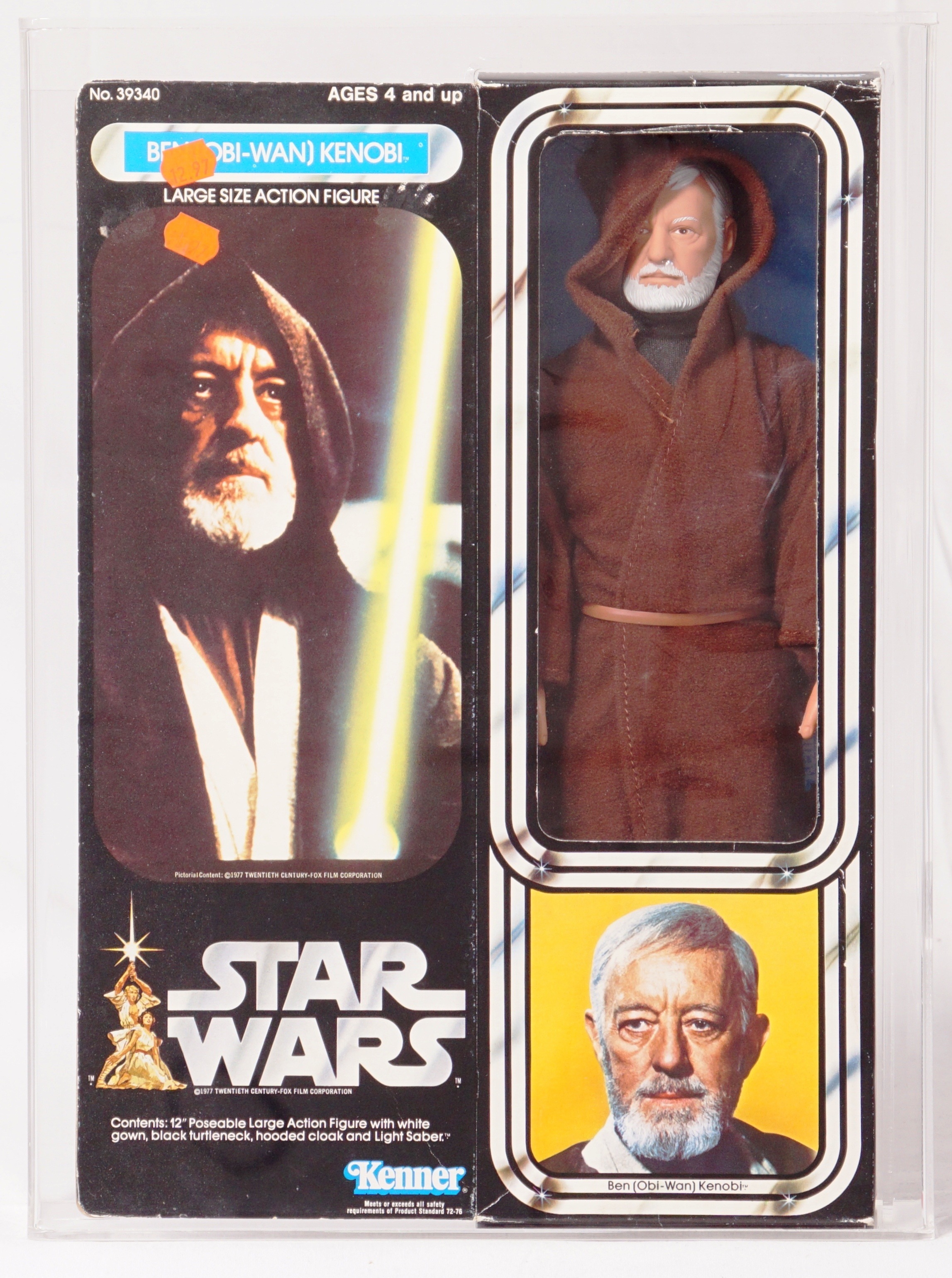 Kenner Star Wars 12 Inch Series Boxed Action Figure - Ben (Obi-wan) Kenobi