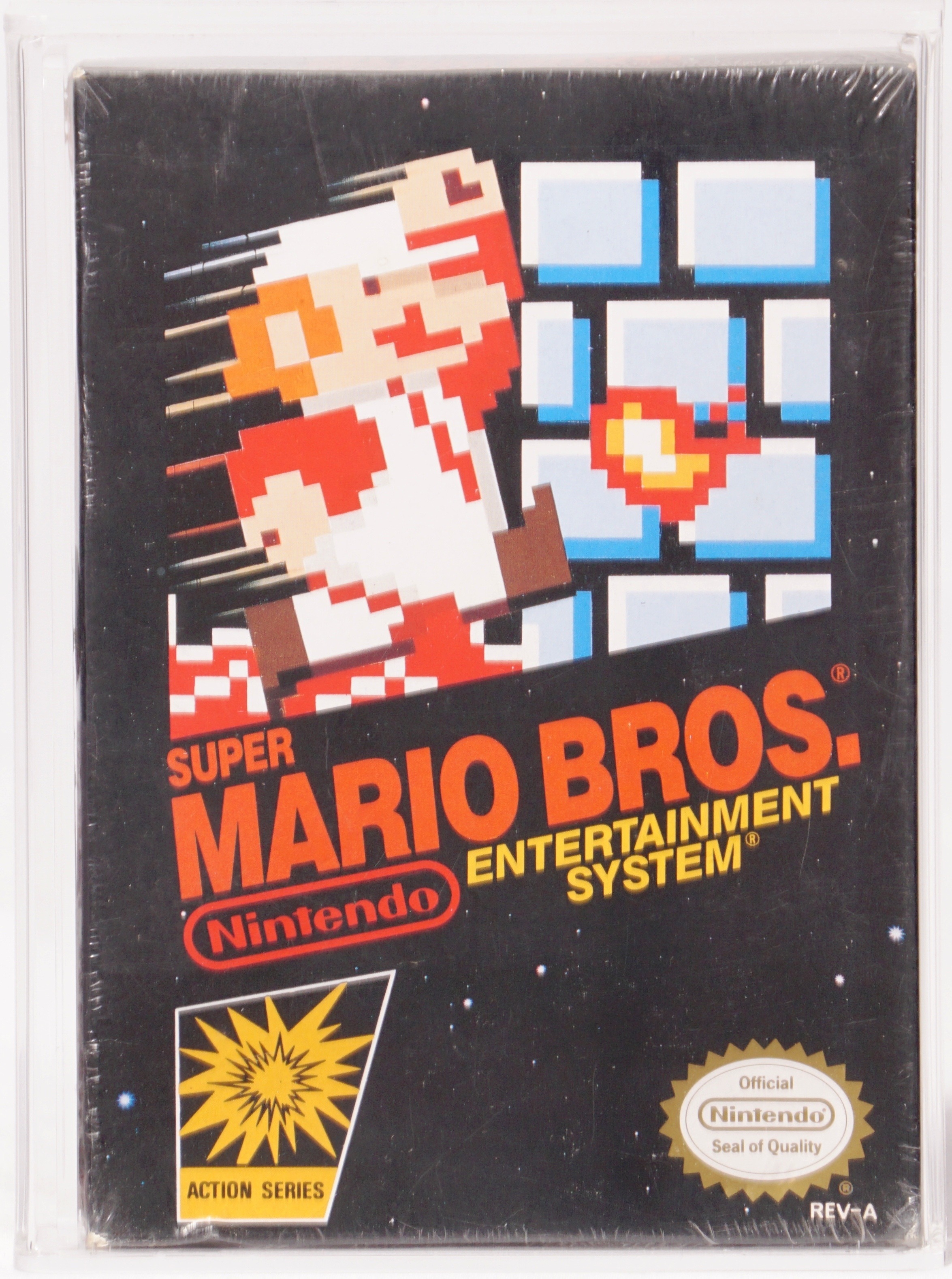 1985 Nintendo Sealed Video Game - Super Mario Bros.