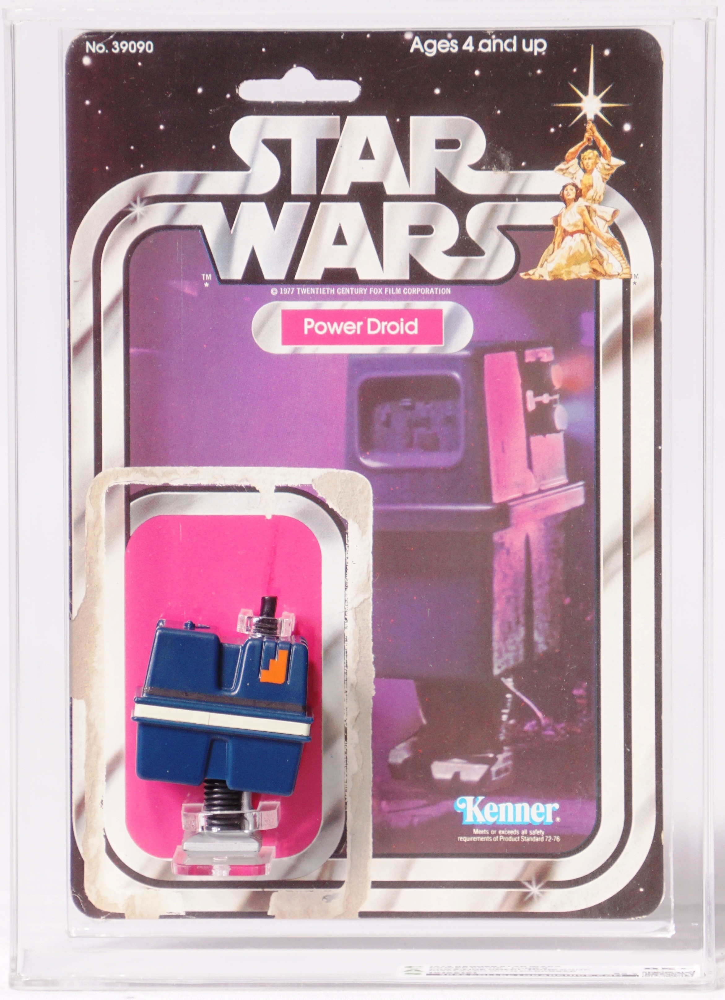 CUSTOM Star Wars Cardback & Loose Figure - Power Droid