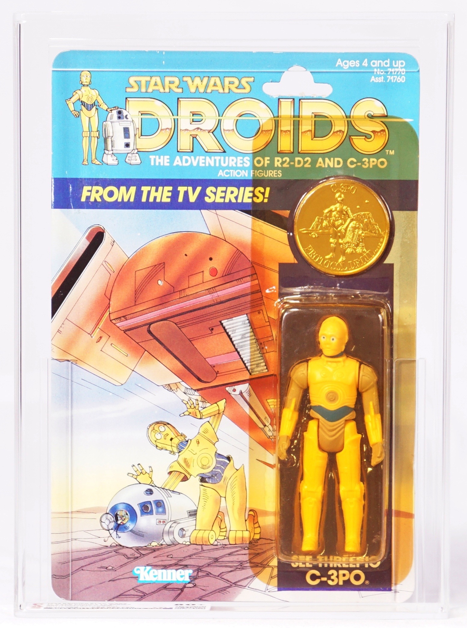 Star Wars Carded Action Figure - Droids C-3PO