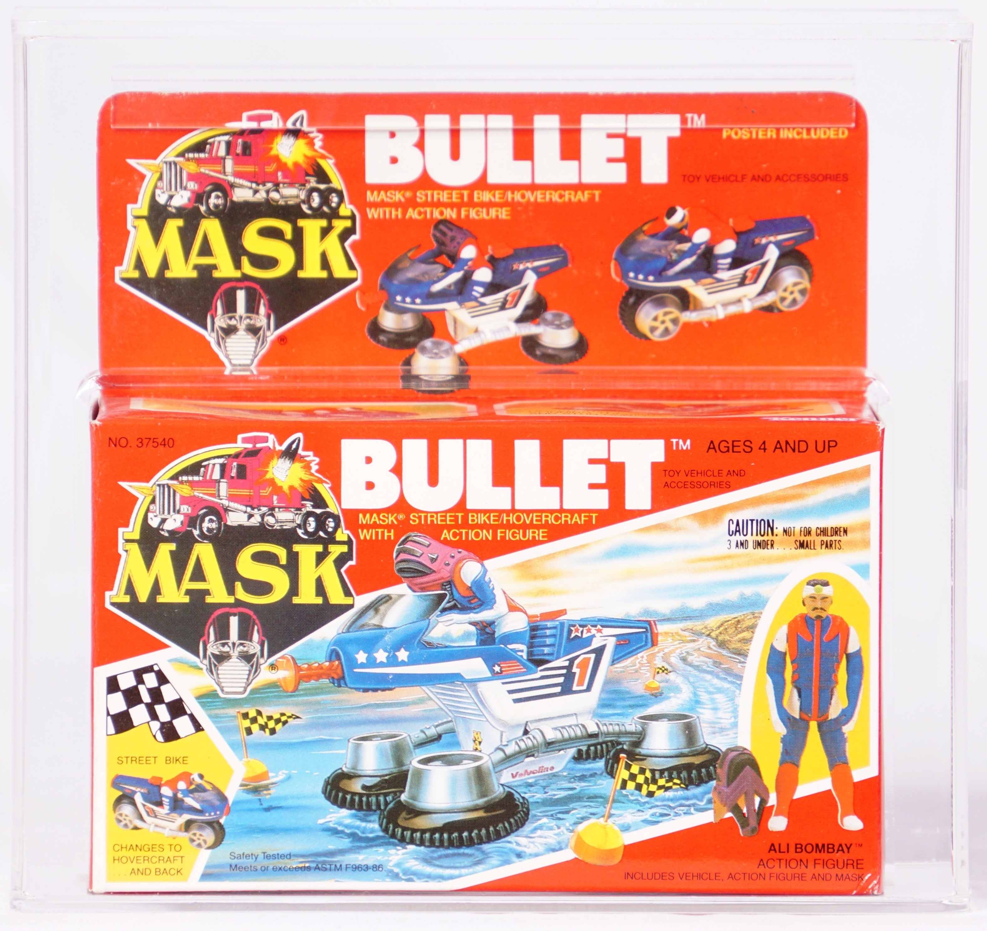 1987 Kenner MASK Boxed Vehicle - Bullet