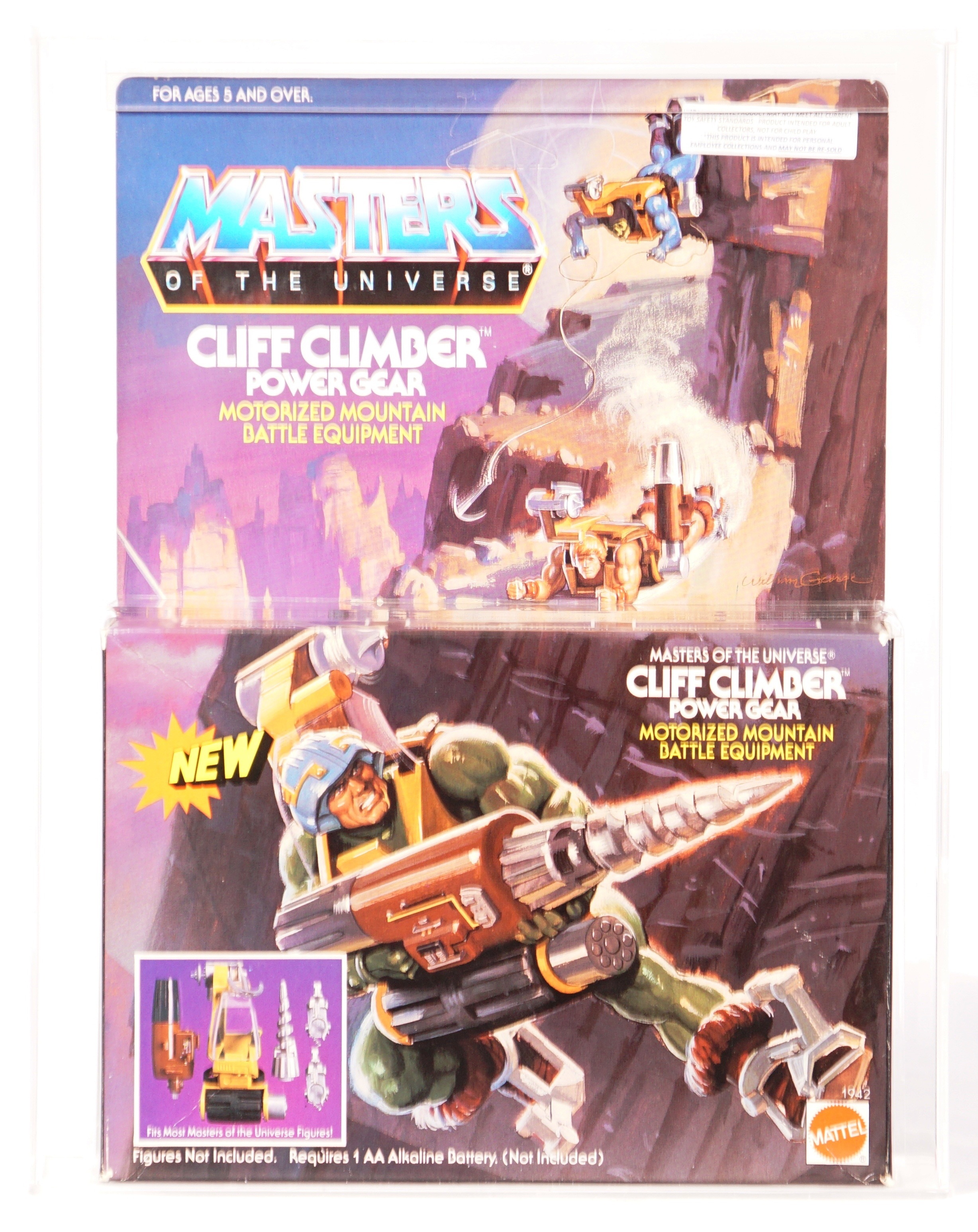 1987 Mattel He-Man MOTU Boxed Accessories - Cliff Climber Power Gear