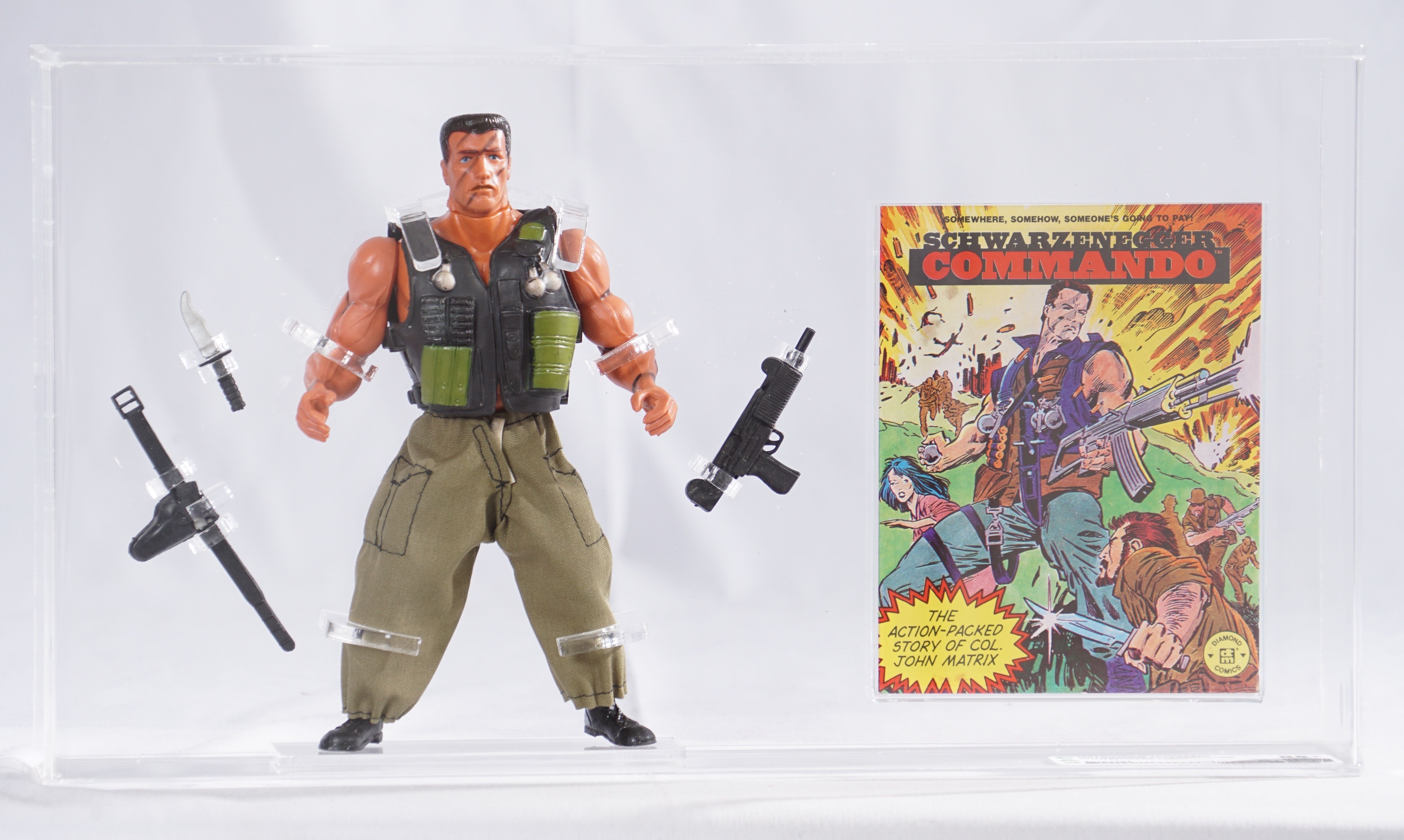 commando 1985 weapons