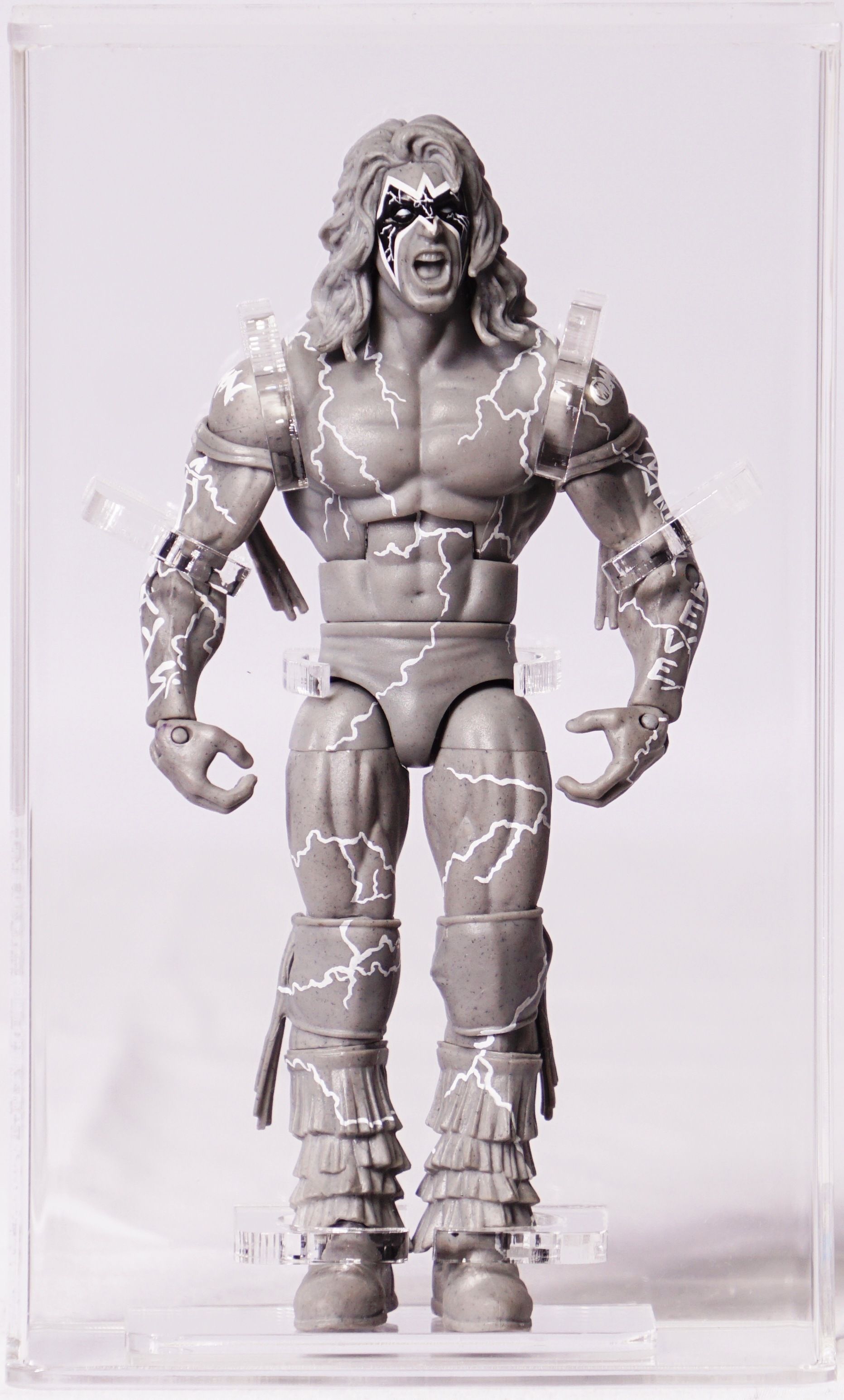 2011 Mattel WWE Defining Moments Loose Action Figure Ultimate Warrior Granite