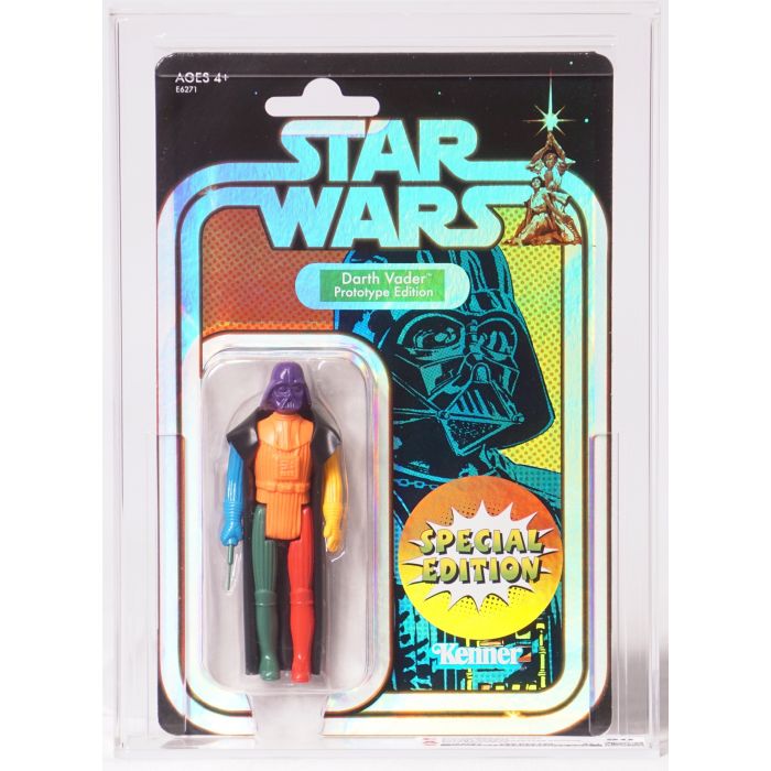 2019 Hasbro Star Wars Carded Action Figure Darth Vader Prototype Edition SDCC Exclusive