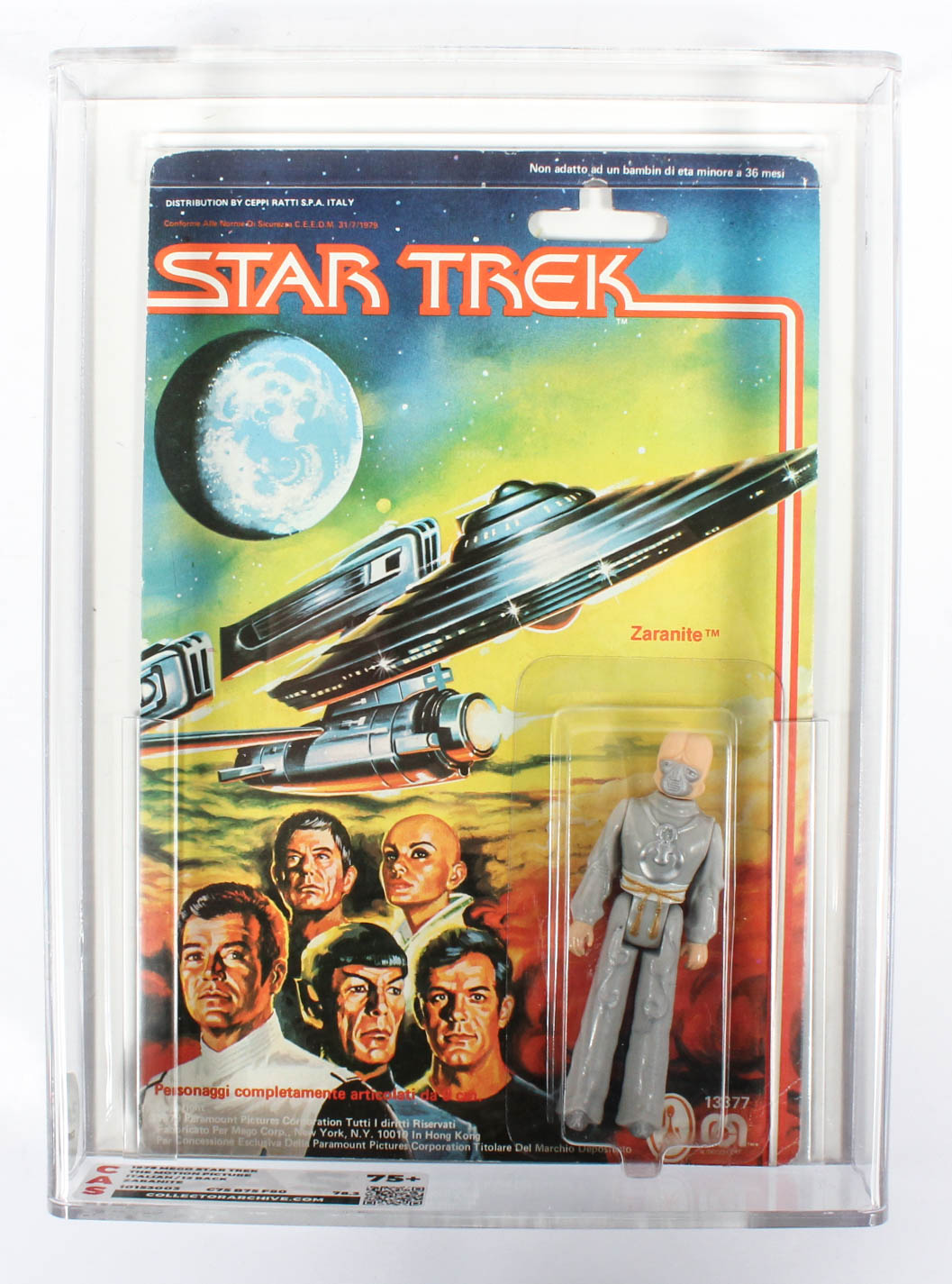 1979 Mego Star Trek The Motion Picture 3-3/4 Inch Carded Action Figure ...
