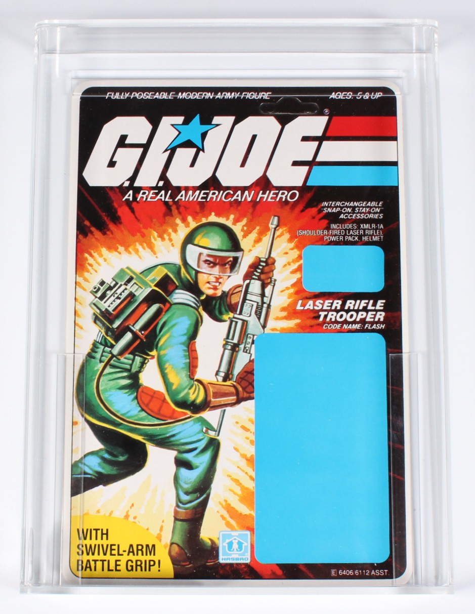 1983 Hasbro G.I. Joe Proof Card - Flash