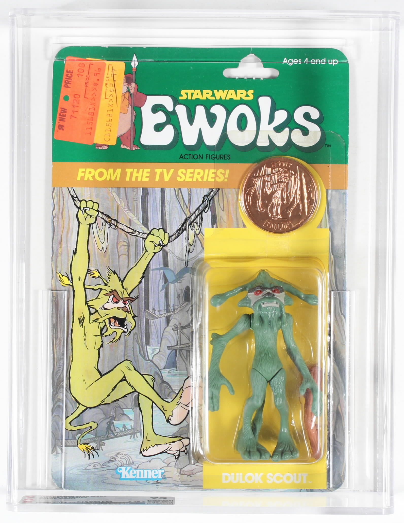 Star Wars Carded Action Figure - Ewoks Dulok Scout