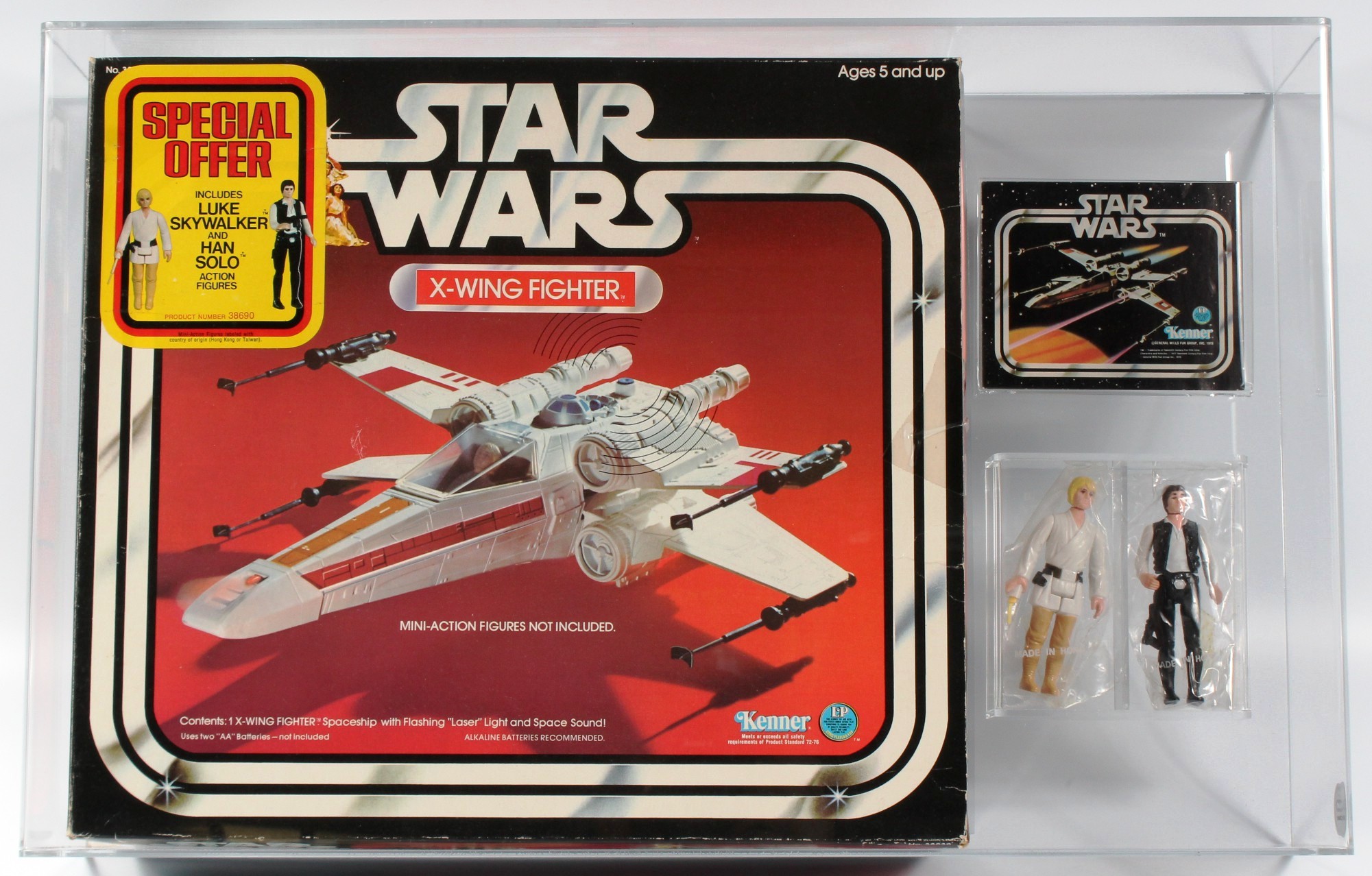 CUSTOM Star Wars Boxed X-Wing Fighter