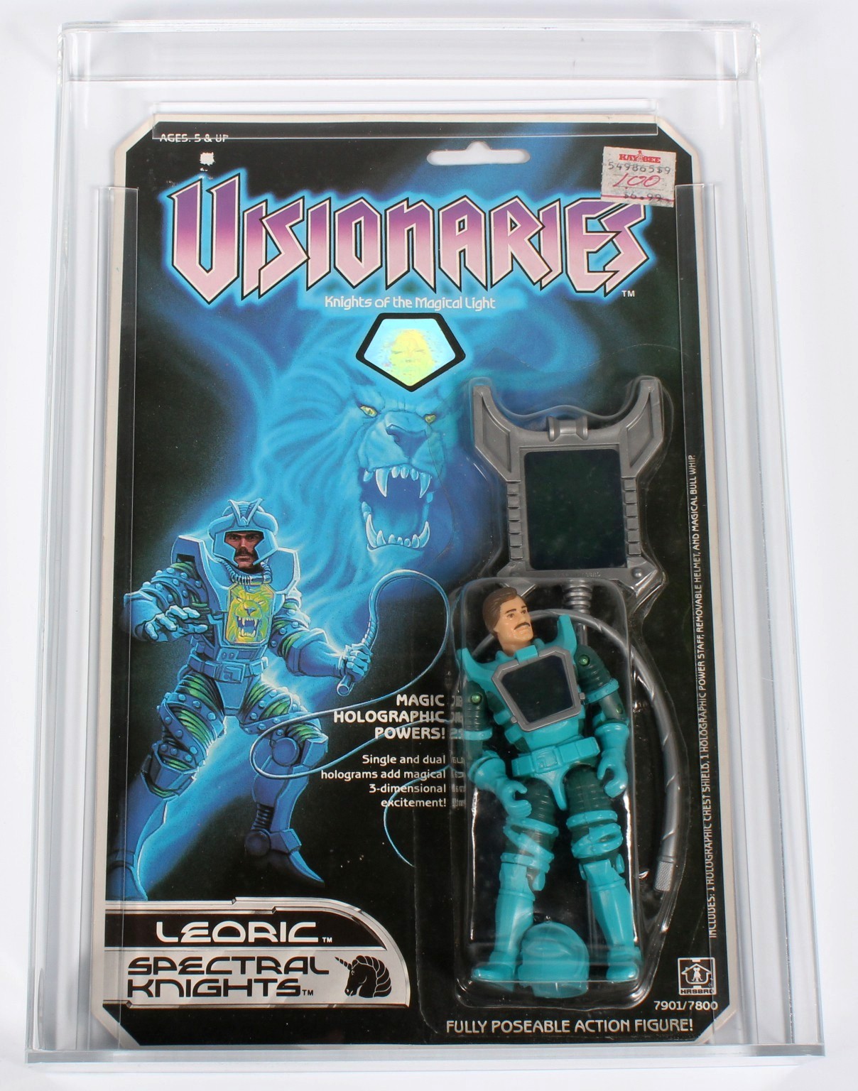 1987 Vintage Hasbro Visionaries Carded Action Figure - Leoric