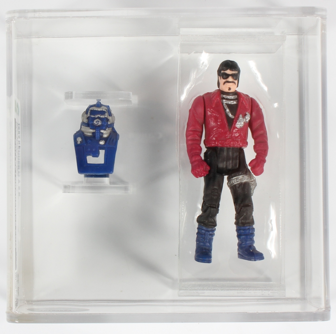 1987 Kenner MASK Loose Action Figure - Sly Rax from Pit Stop Catapult