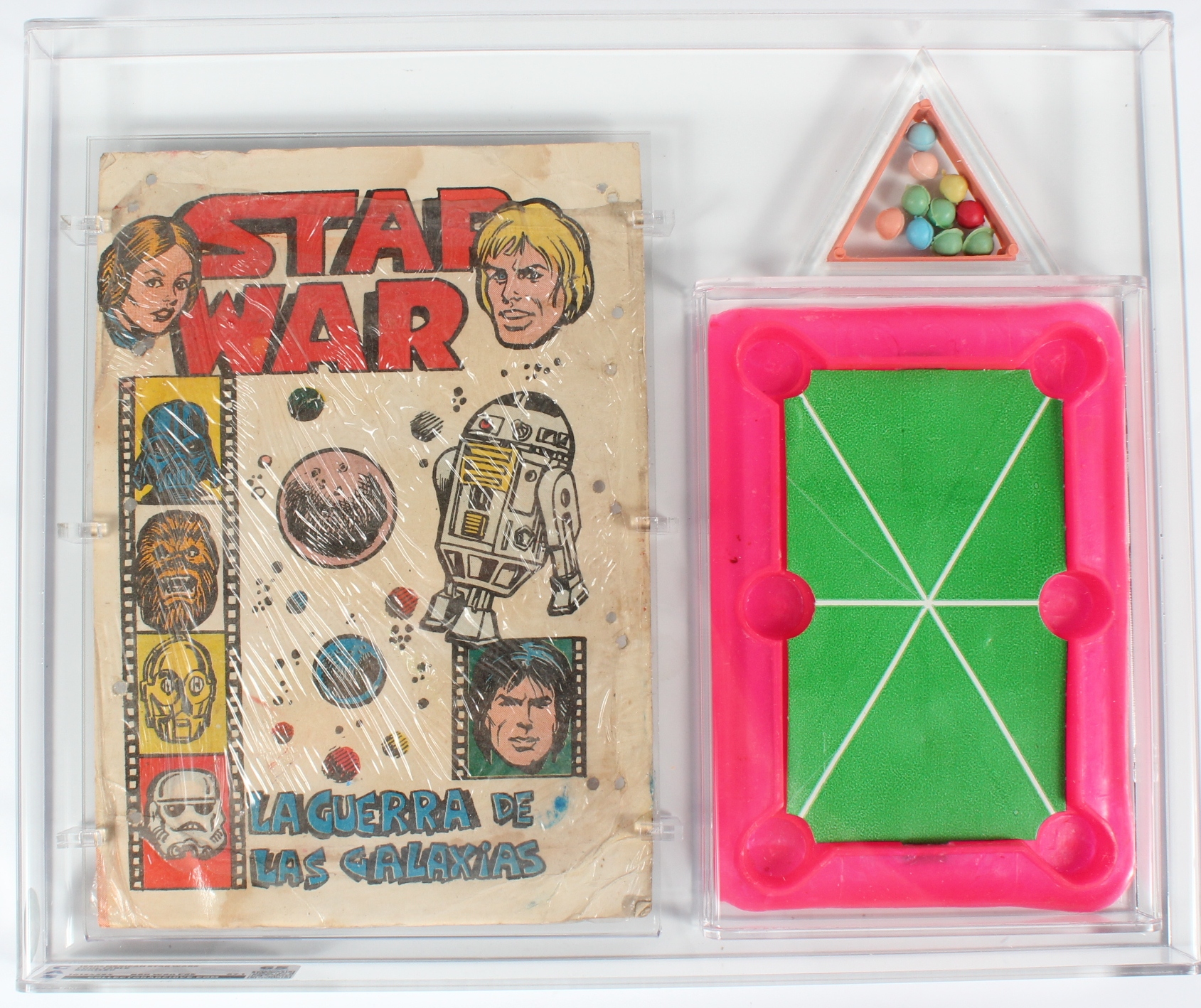 Star Wars Mexican Bootleg - Pool Table & Packaging