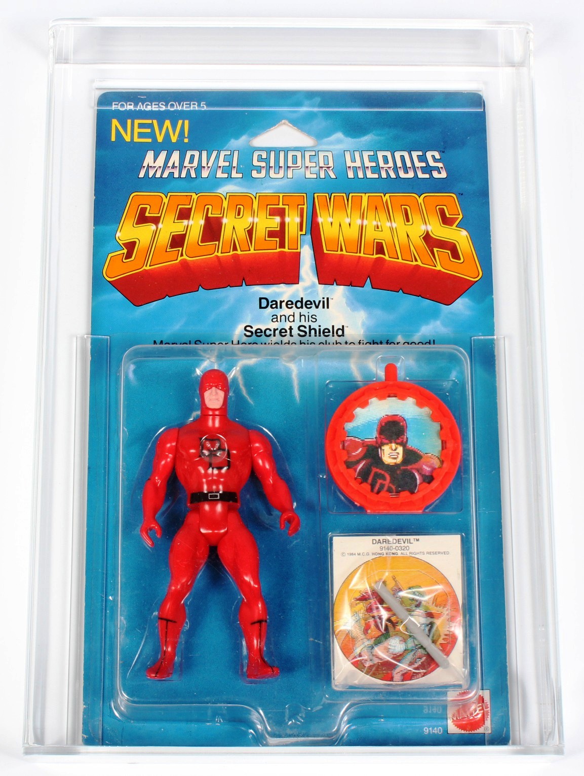1984 Mattel Secret Wars Carded Action Figure - Daredevil
