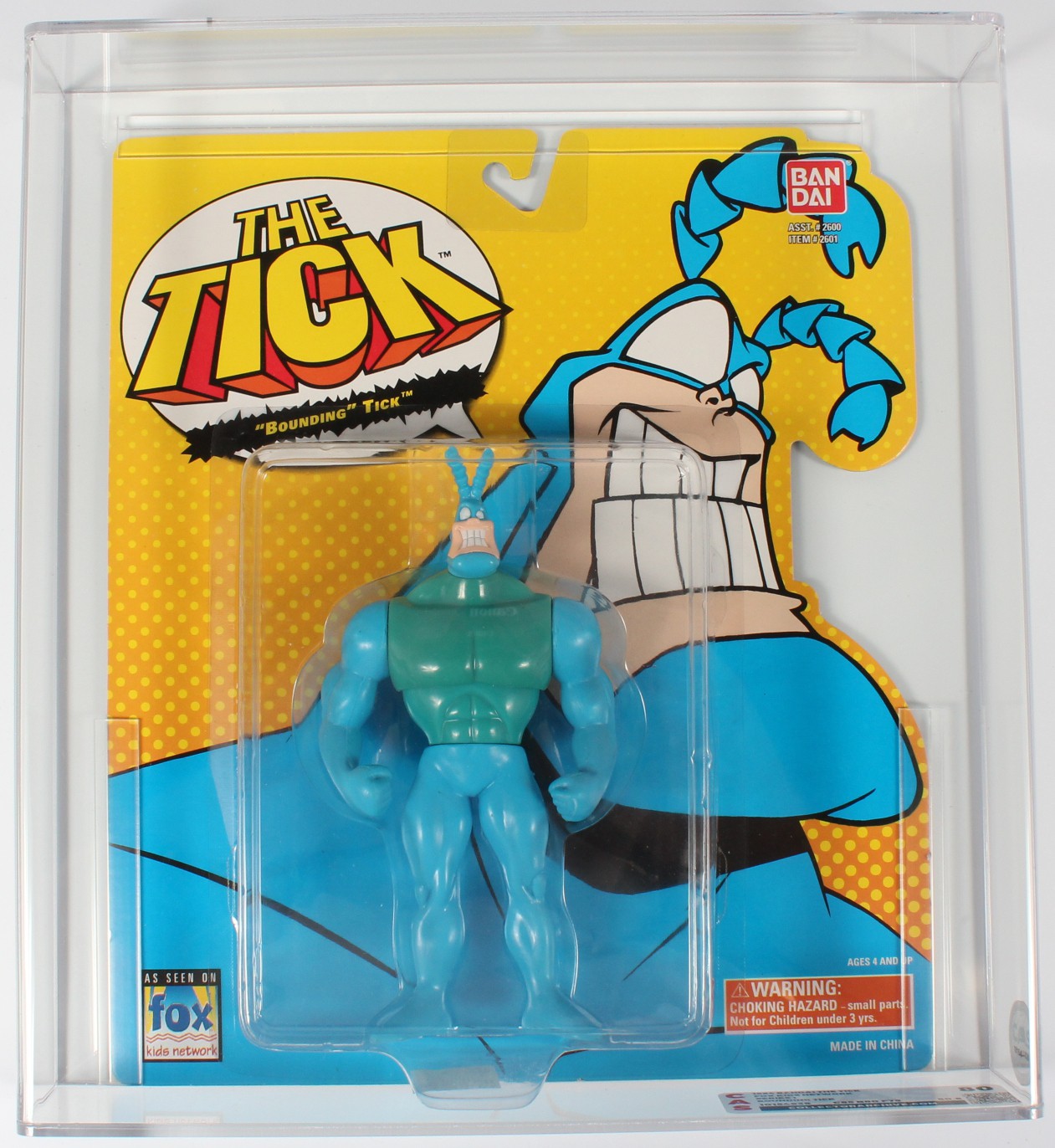 1994 Bandai The Tick Carded Action Figure - Bounding Tick