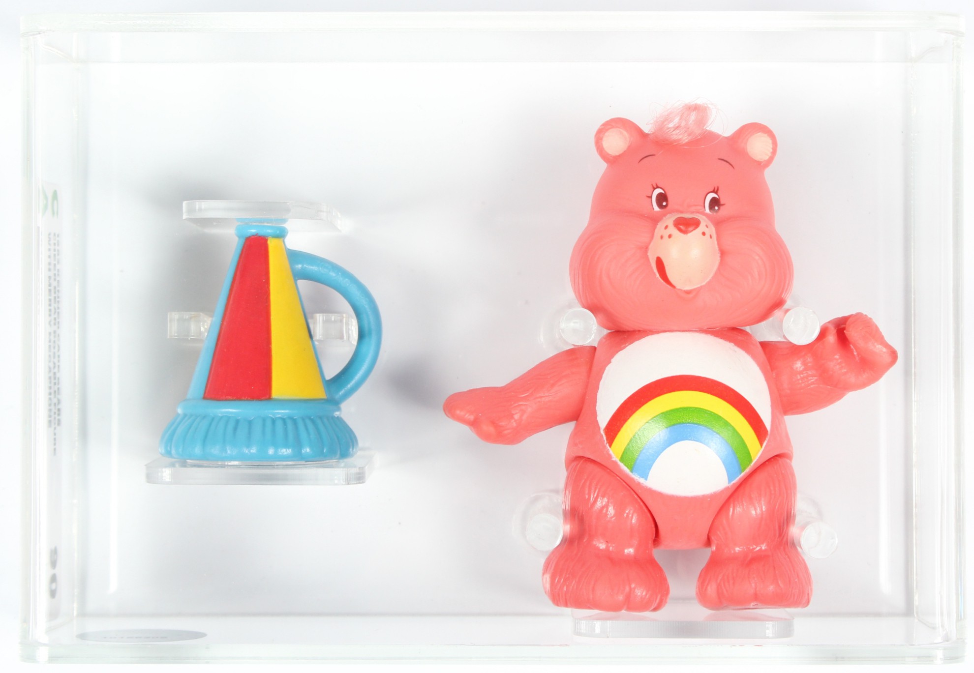 1982 Kenner Care Bear Loose Action Figure - Cheer Bear