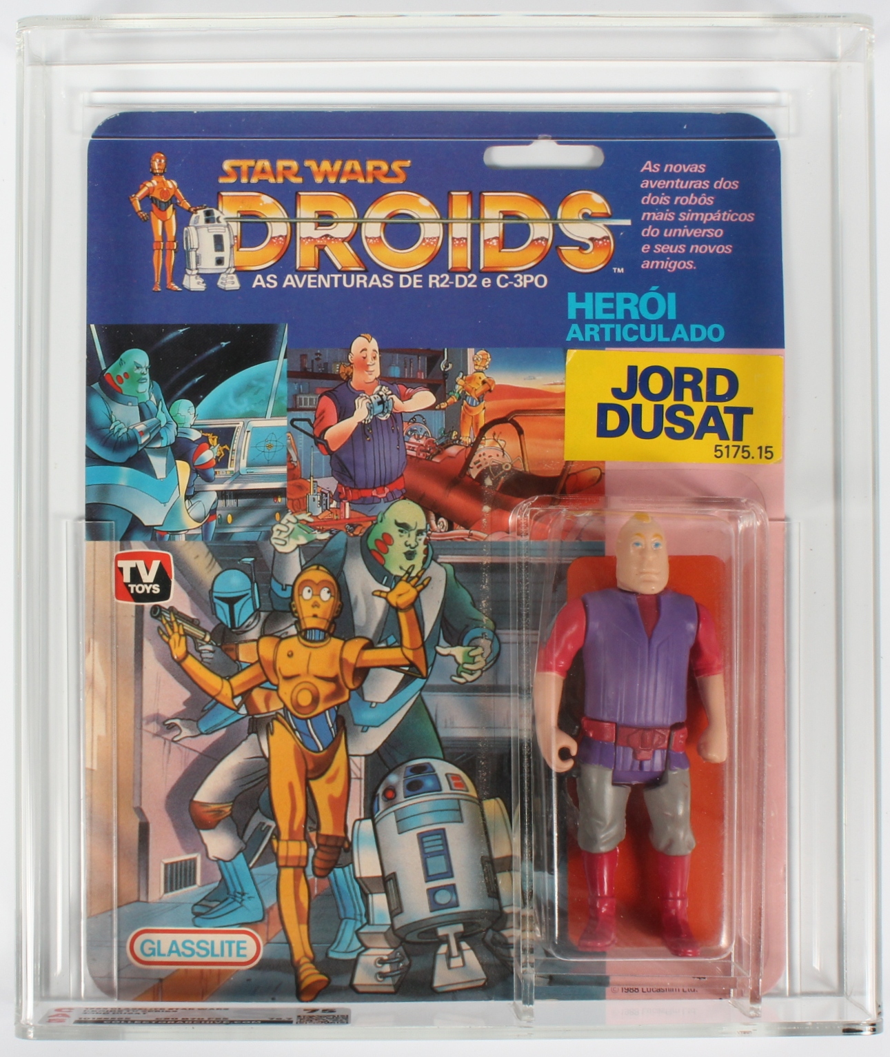 Star Wars Glasslite Carded Action Figure - Droids Jord Dusat