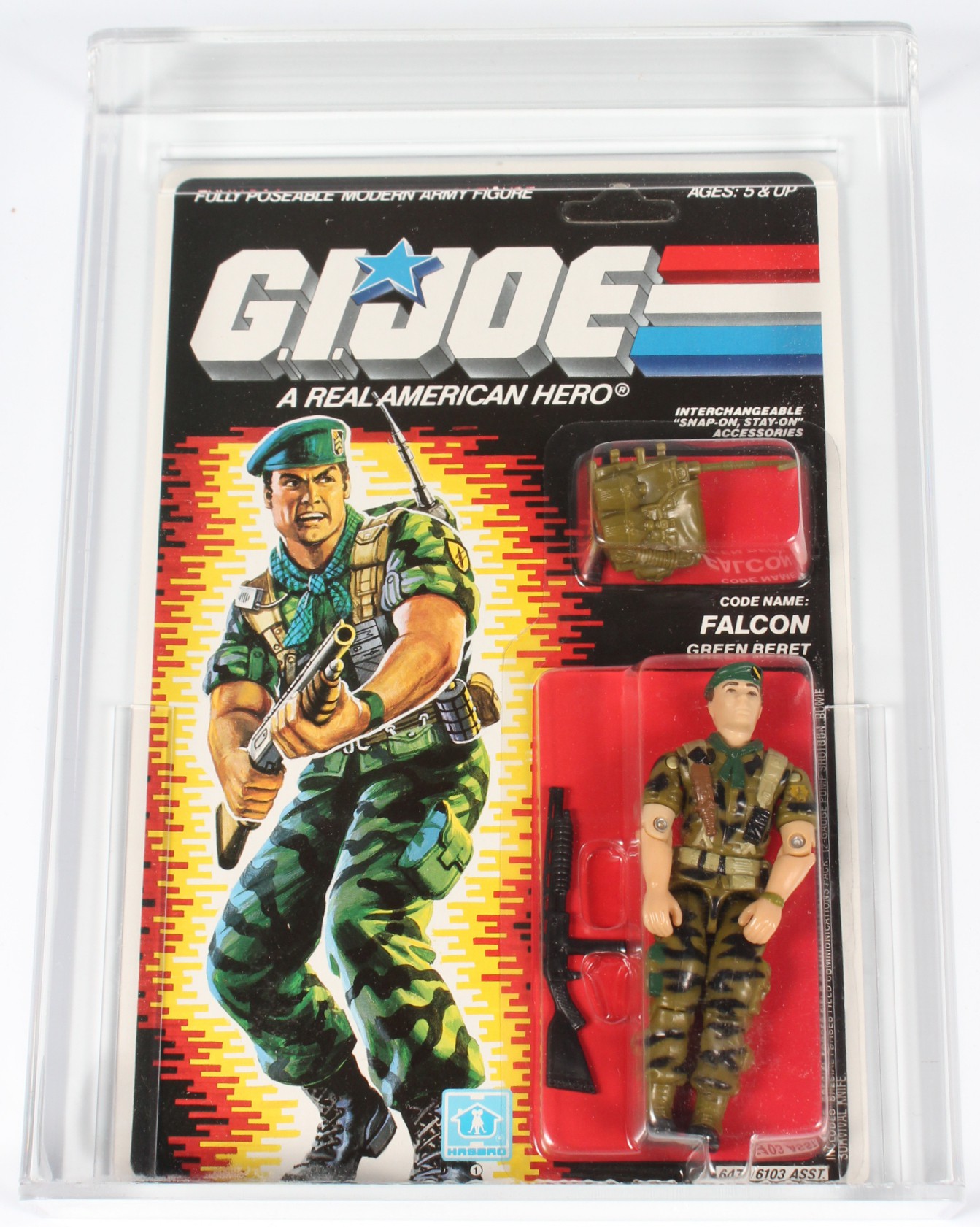 1987 Hasbro G.I. Joe Carded Action Figure - Falcon