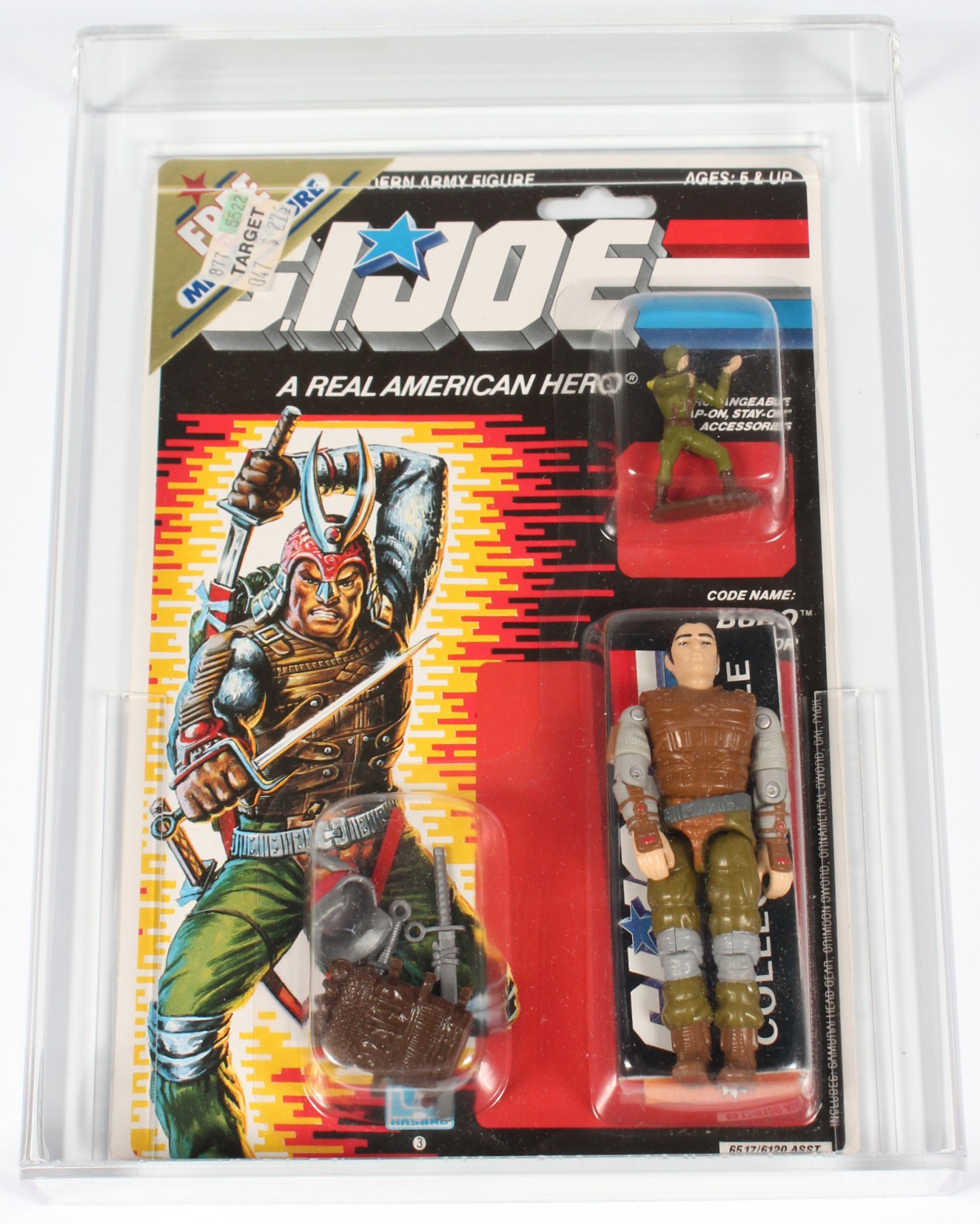 1988 Hasbro G.I. Joe Carded Action Figure - Budo