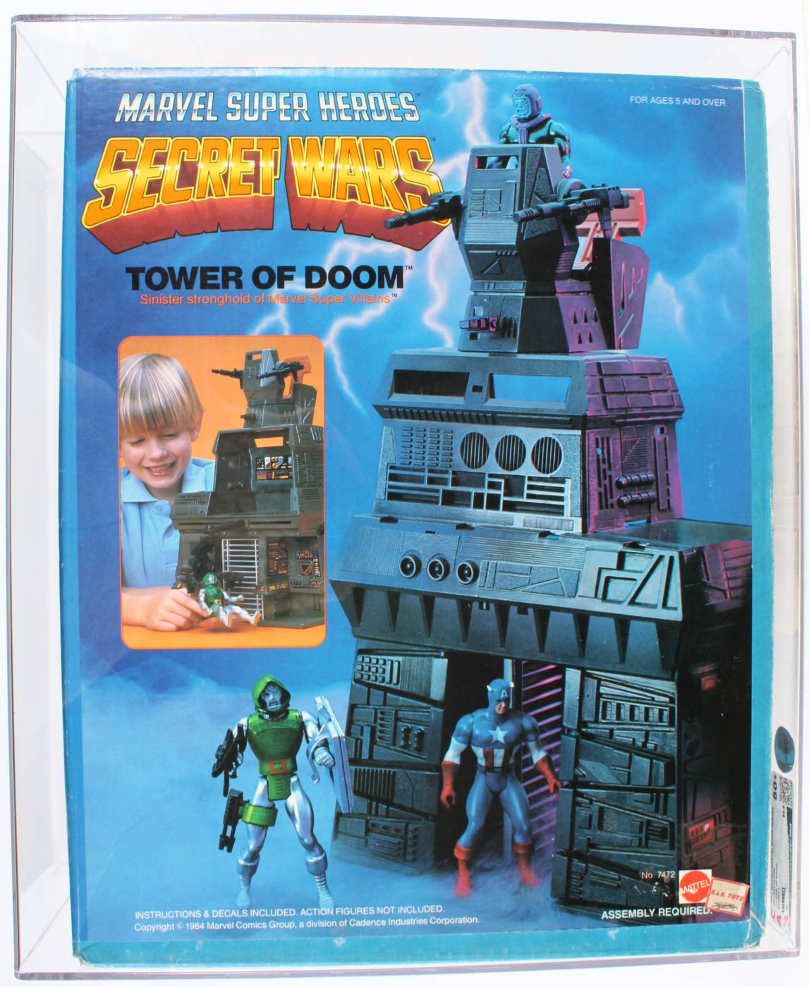 1984 Mattel Secret Wars Boxed Playset - Tower of Doom