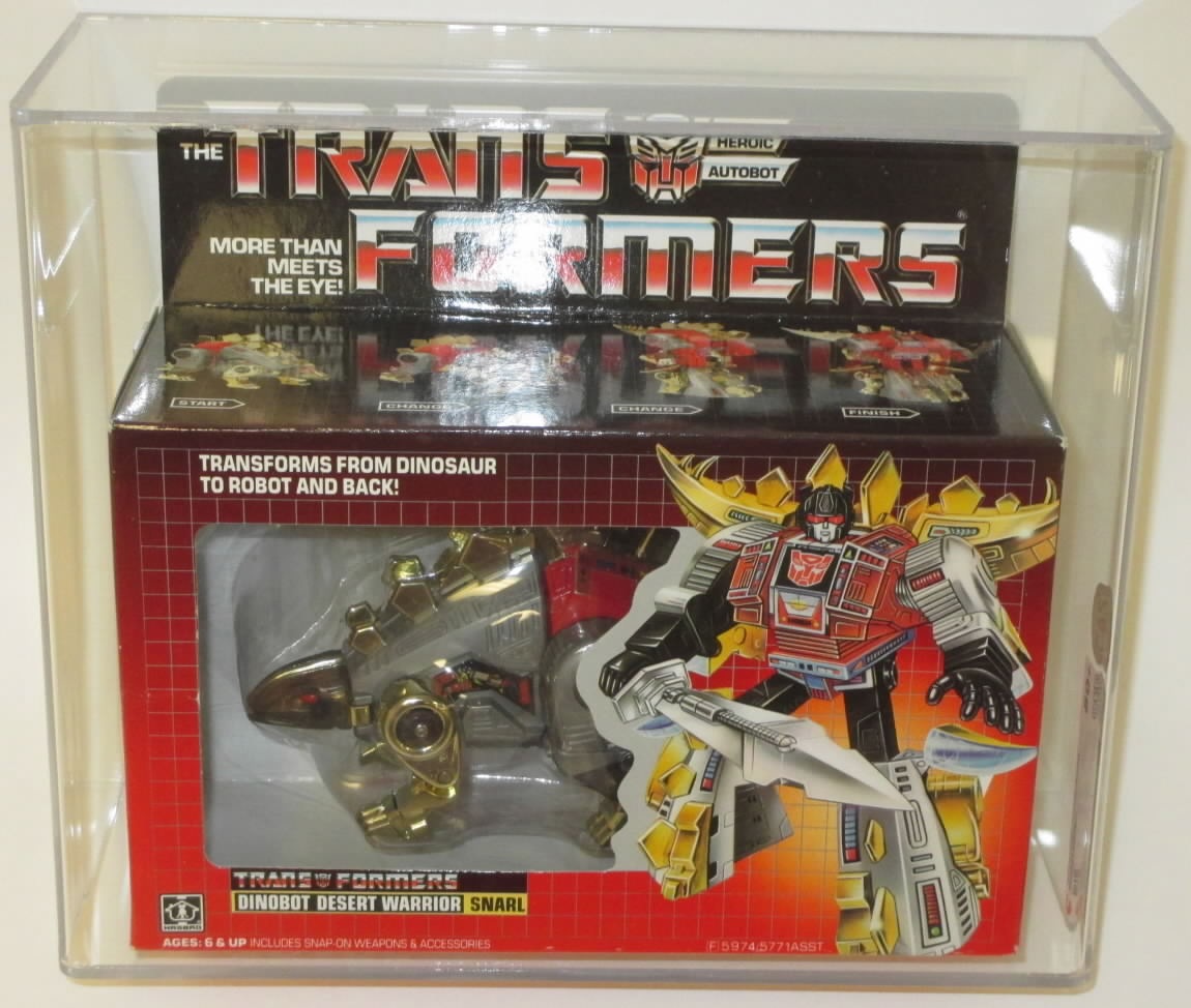 1985 Hasbro Transformers Boxed Action Figure - Snarl